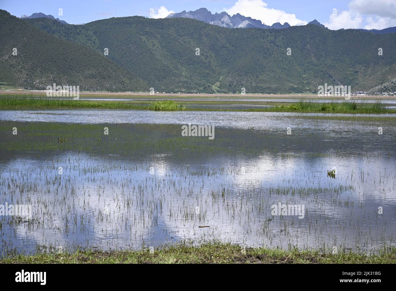 Explore and enjoy the wide open spaces of Napahai park in Shangri-La ...