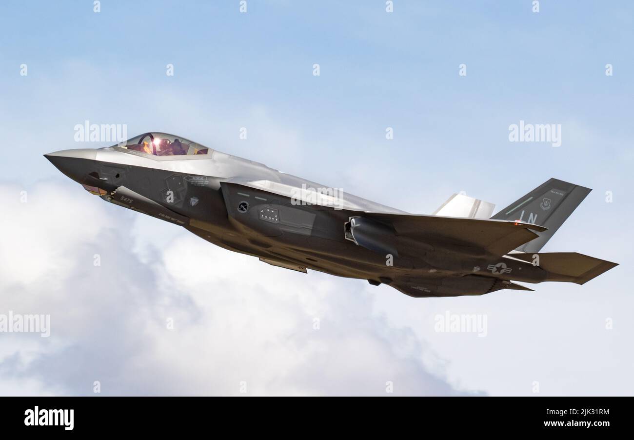USAF Lockheed Martin F-35A Lightning II at RIAT 2022 Stock Photo - Alamy