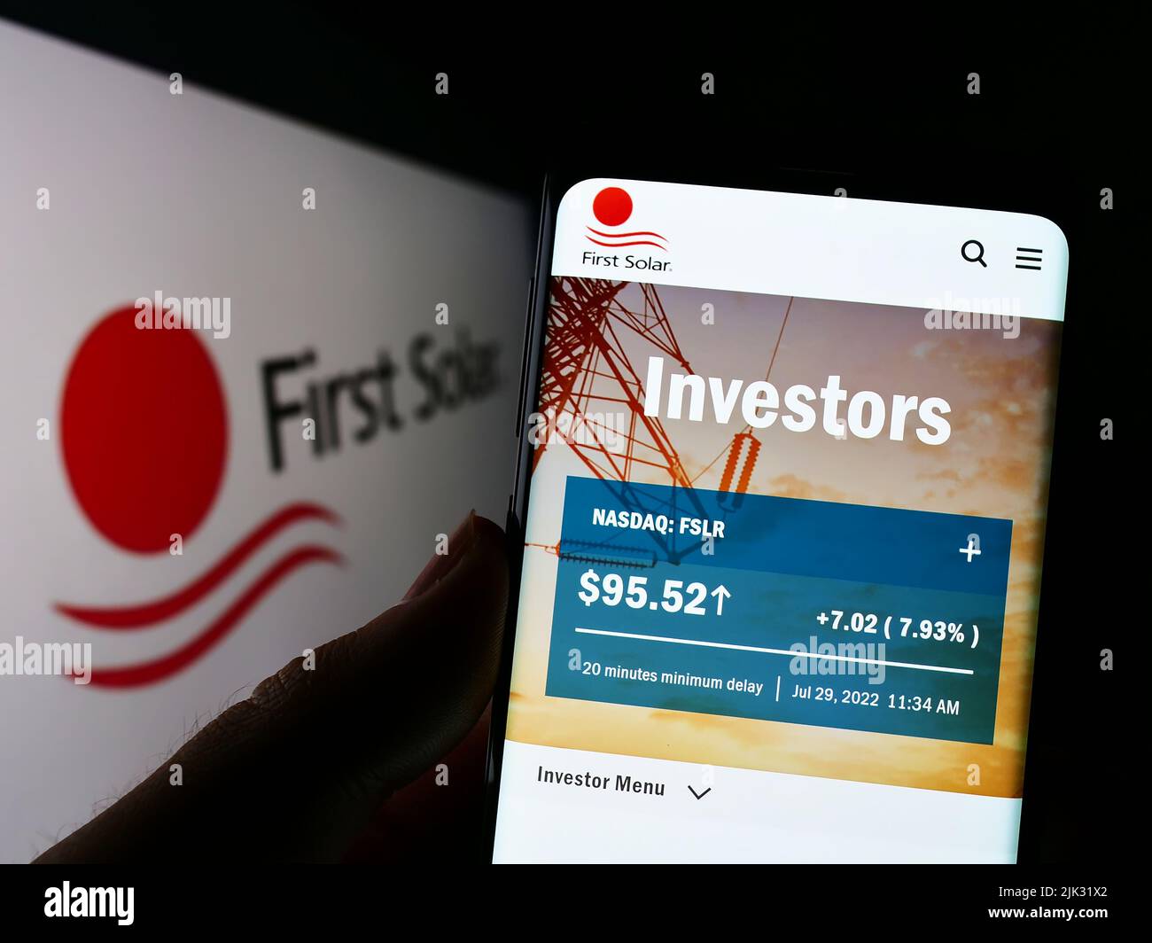 First solar inc hi-res stock photography and images - Alamy