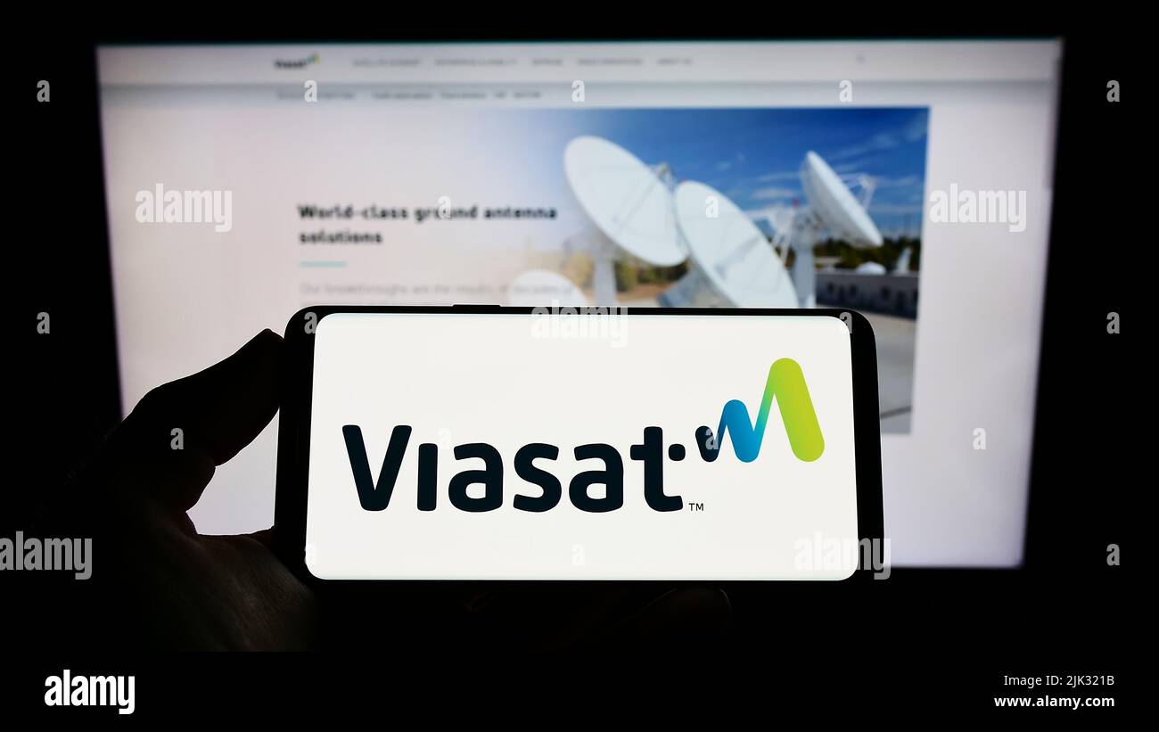 Viasat logo hi-res stock photography and images - Alamy