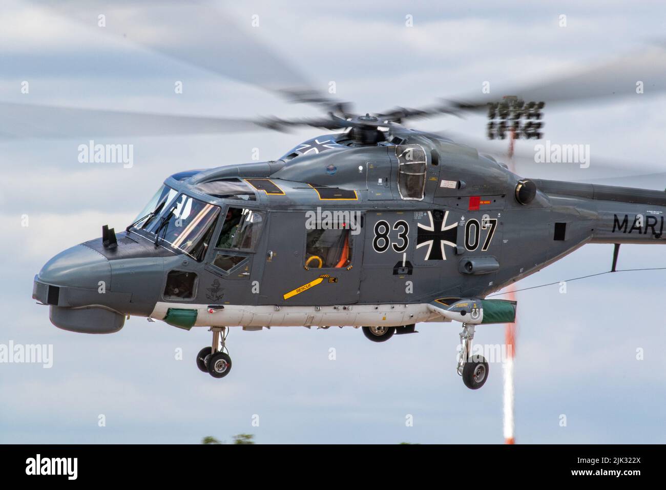 German Navy Sea Lynx Helicopter at RIAT 2022 Stock Photo - Alamy