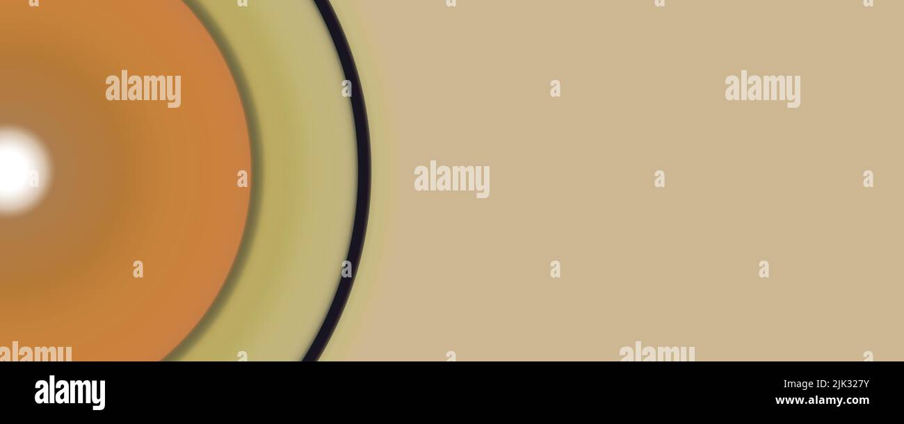 Circle on brown background stock photos, banner gradient abstract ...