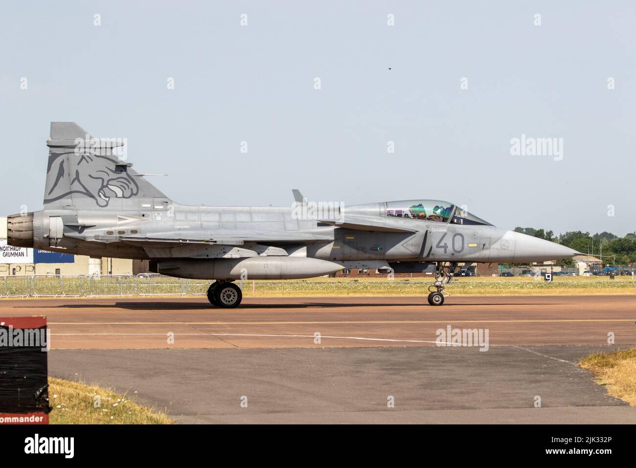 Hungarian Air Force SAAB Gripen at RIAT 2022 Stock Photo - Alamy