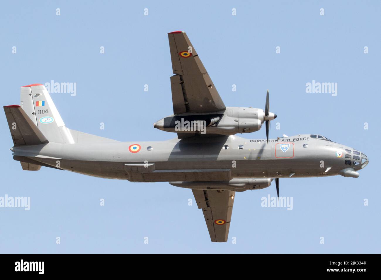 Antonov An-30 Clank leaving RIAT 2022 Stock Photo - Alamy