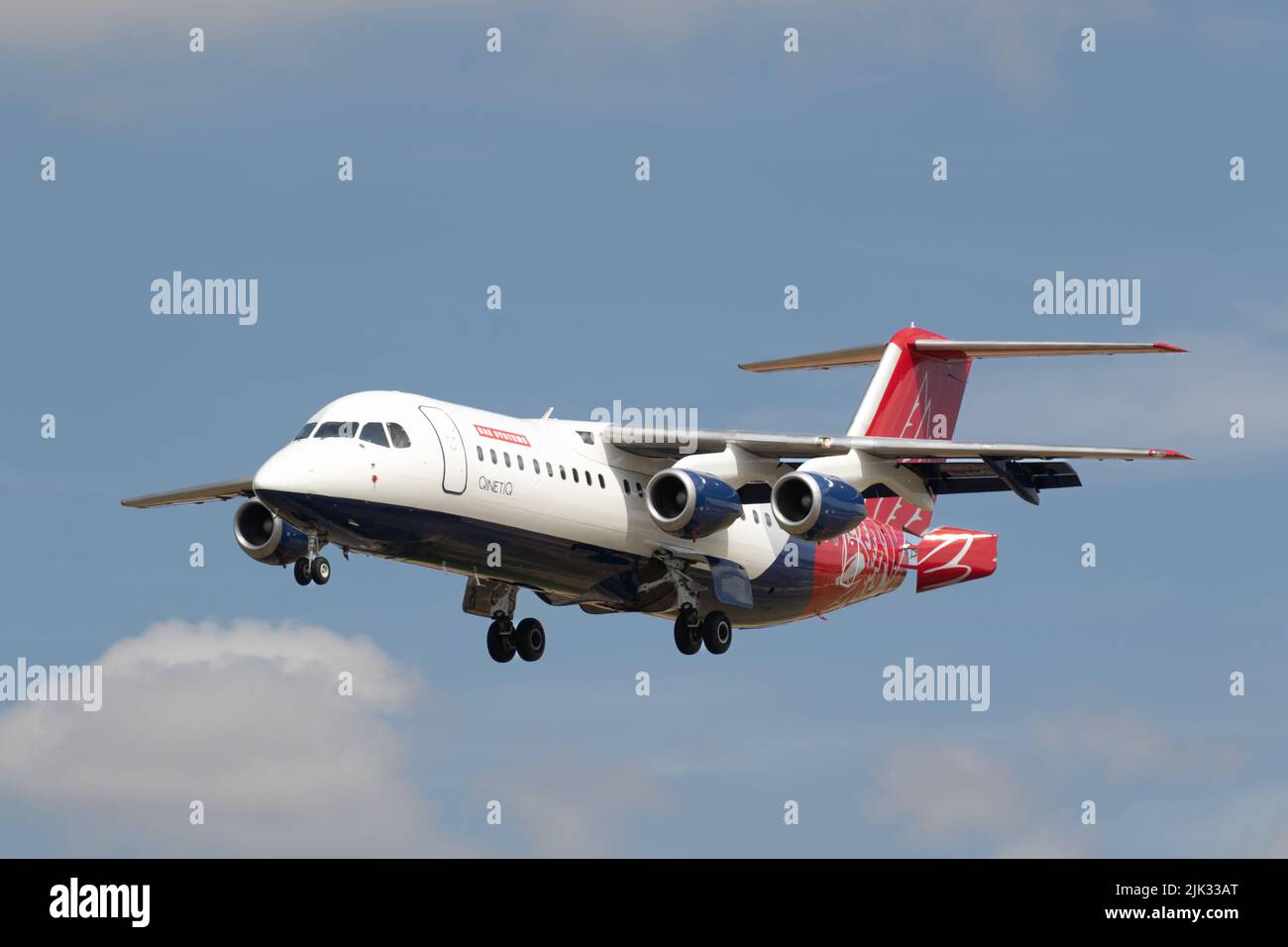 Qinetiq BAe 146 Stock Photo - Alamy