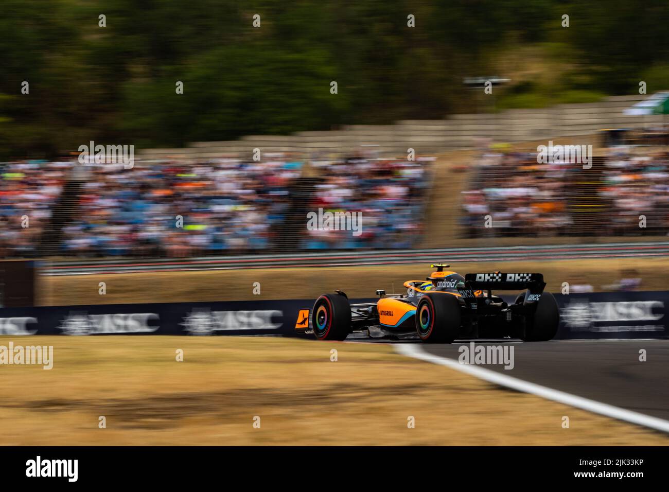 Hungary/Budapest - 29/07/2022 - #4 Lando NORRIS (GBR, McLaren) during free paractice ahead of ...