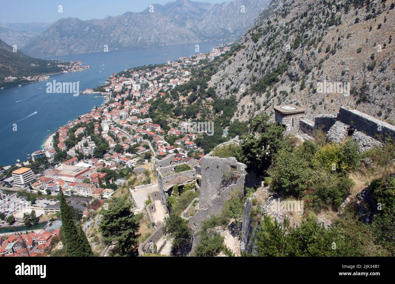 Port of Kotor in Montenegro Stock Photo - Alamy