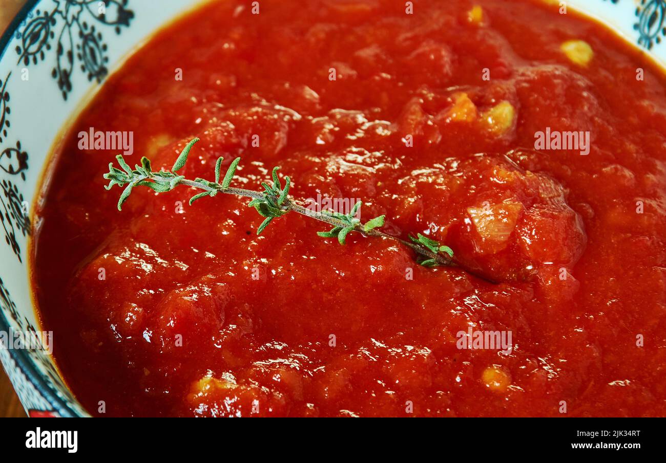 Rwandan Pili pili , national hot sauce Stock Photo - Alamy