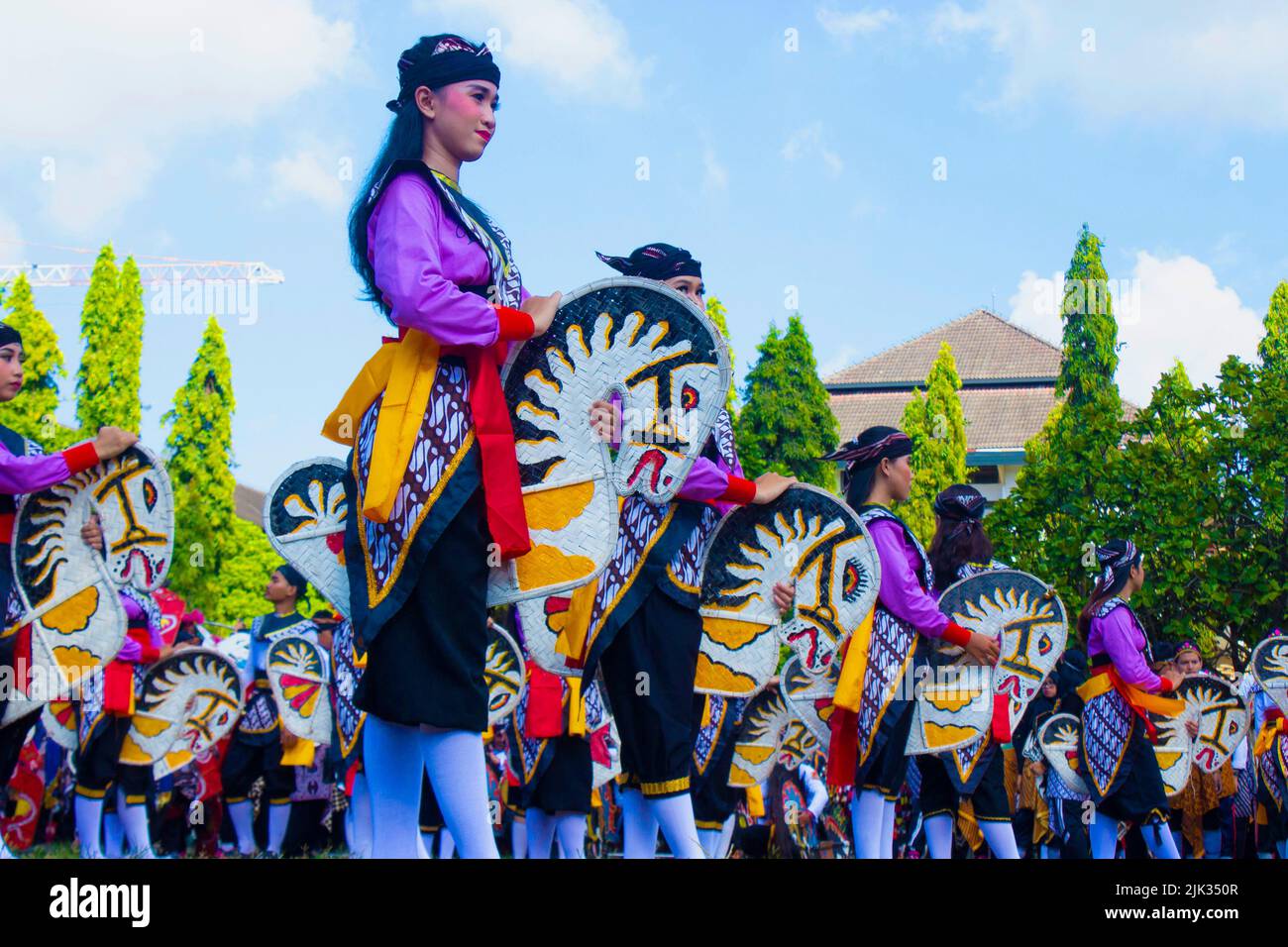"Yogyakarta, Indonesia - May 2, 2019, breaking jathilan dancing (tari ...