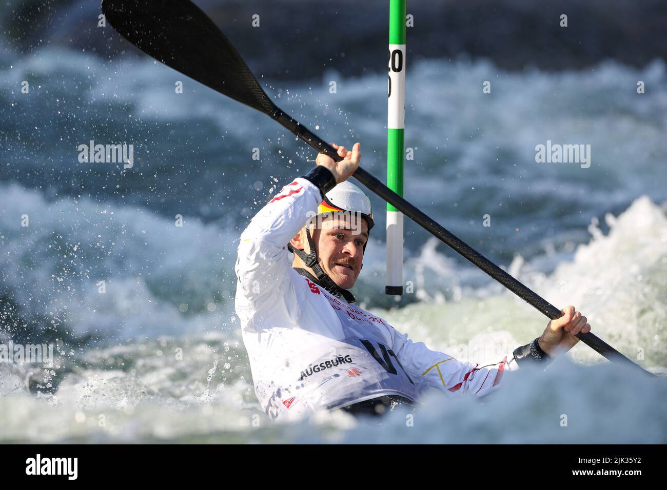 Augsburg, Germany. 30th July, 2022. Canoe/Slalom: World Championship ...