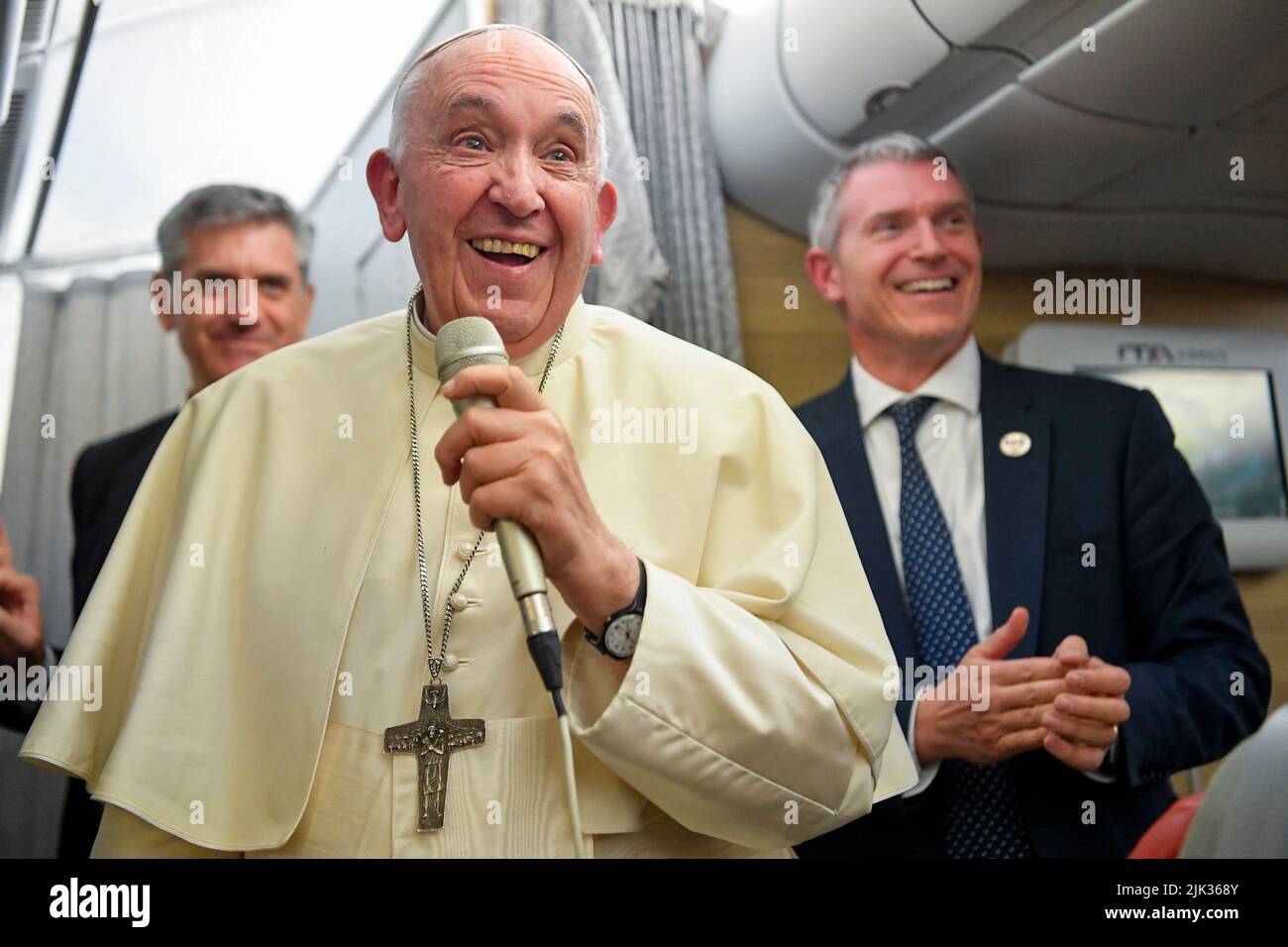 Canada. 29th July, 2022. Canada, Iqaluit, 2022/07/29 Pope Francis ...