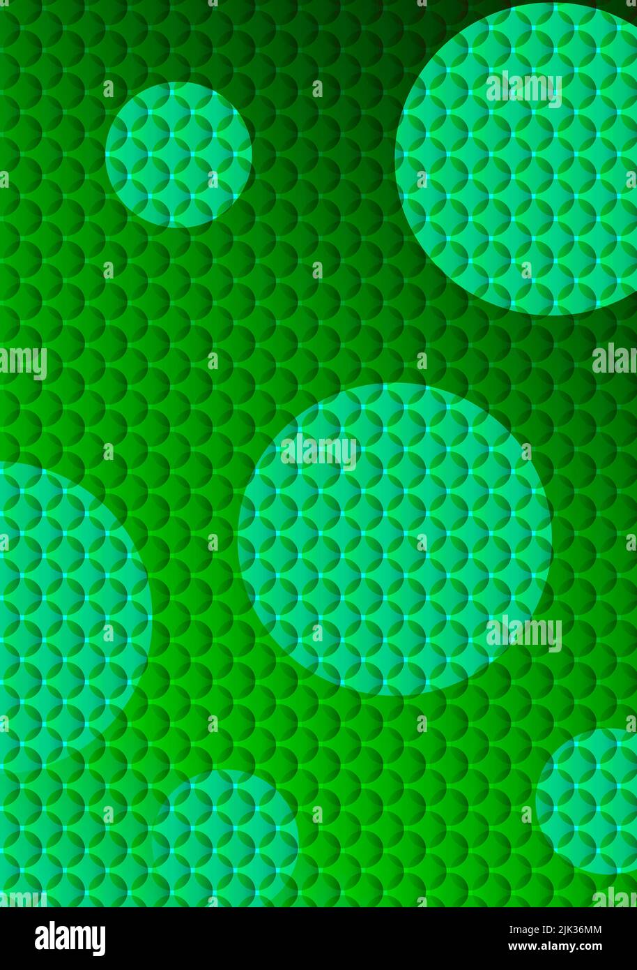 Abstract Geometry pattern green background for design - stock ...