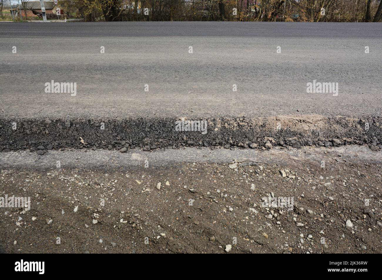 Driveway construction hi-res stock photography and images - Alamy