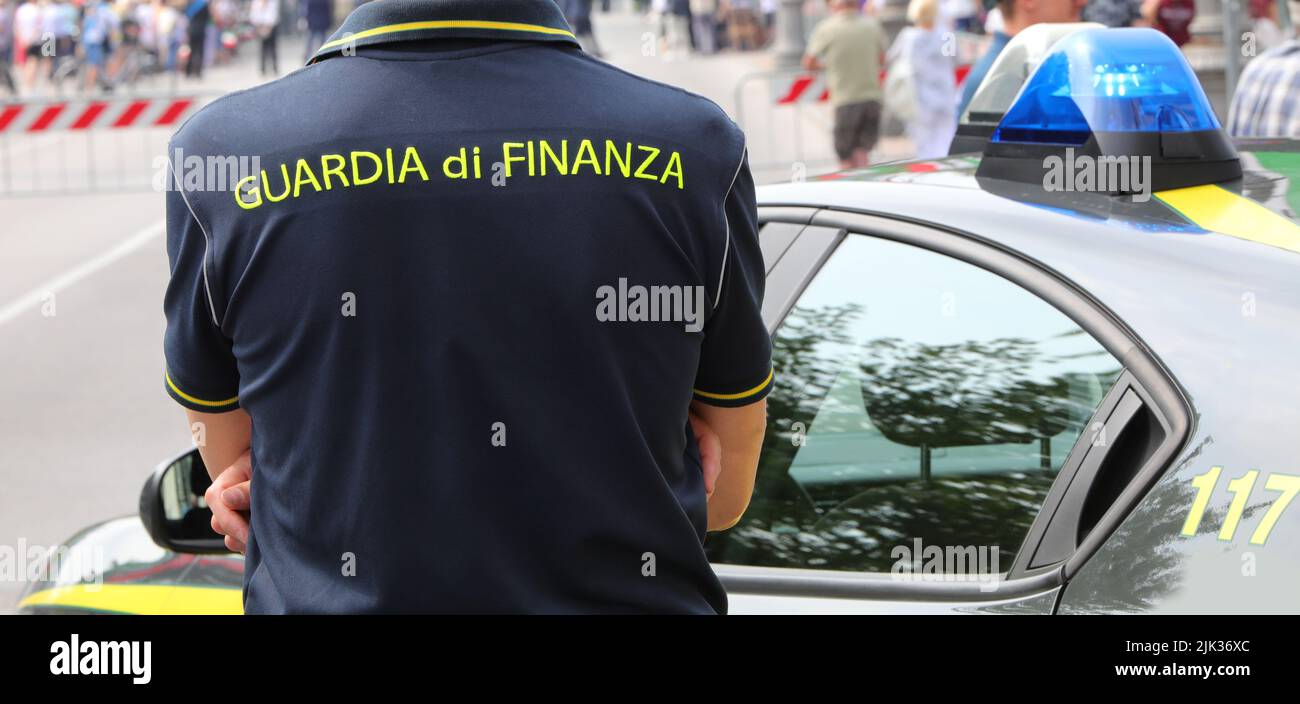 Vicenza, VI, Italy - June 2, 2022: Man with uniform of the Italian ...