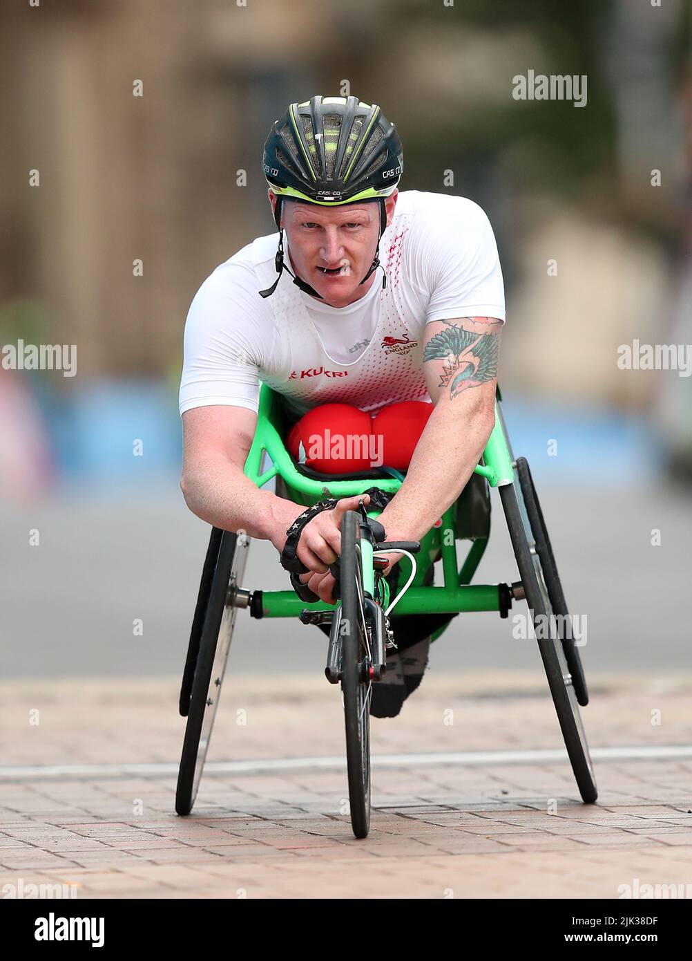 England’s Simon Lawson finishes in bronze position in the Men's T53/54 ...