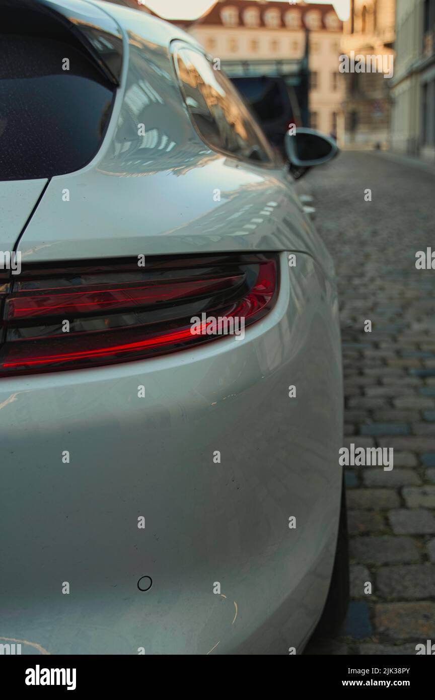 Rear view of car hi-res stock photography and images - Alamy