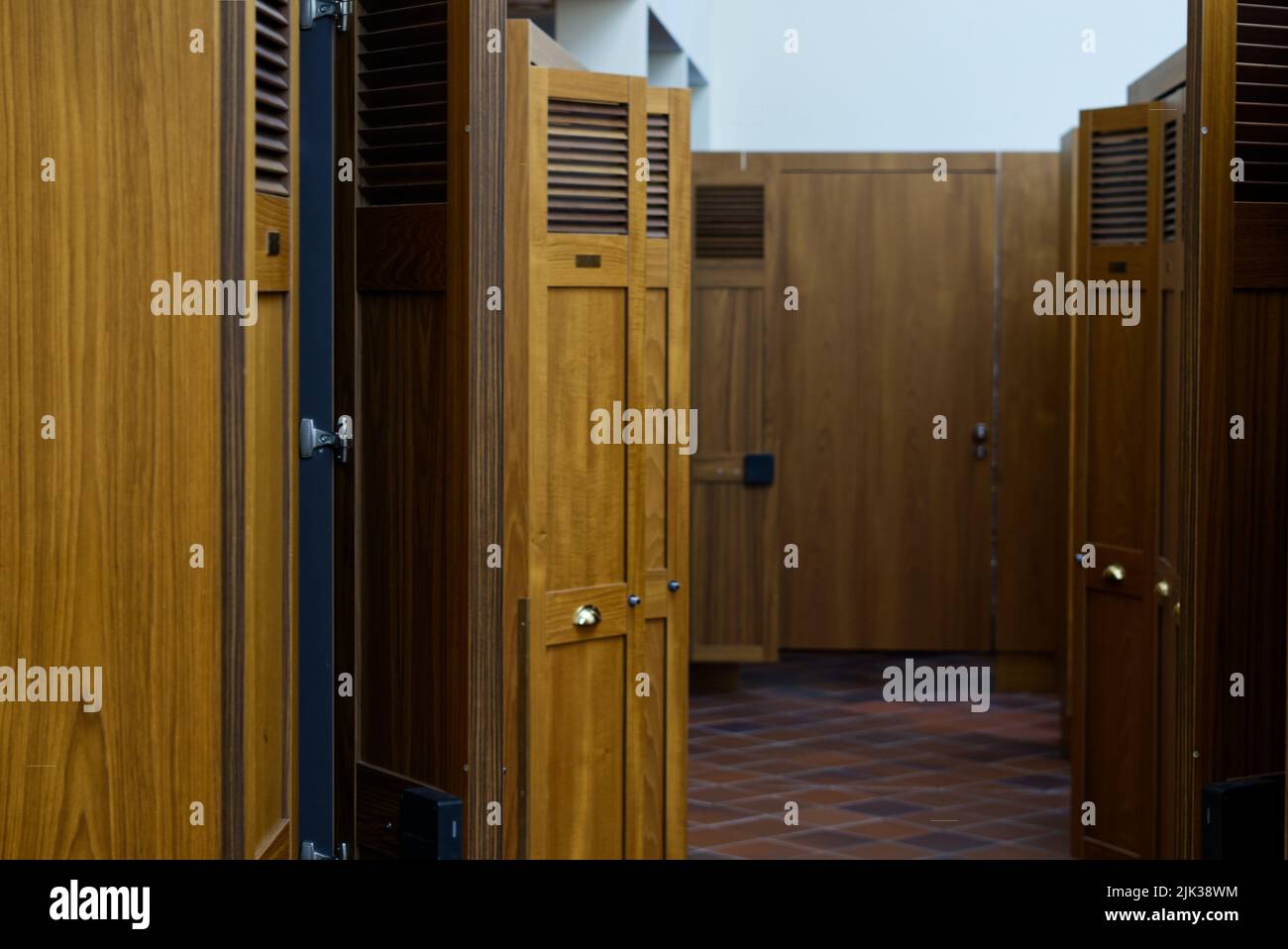 Locker room of Friedrichsbad in Baden-Baden Stock Photo - Alamy