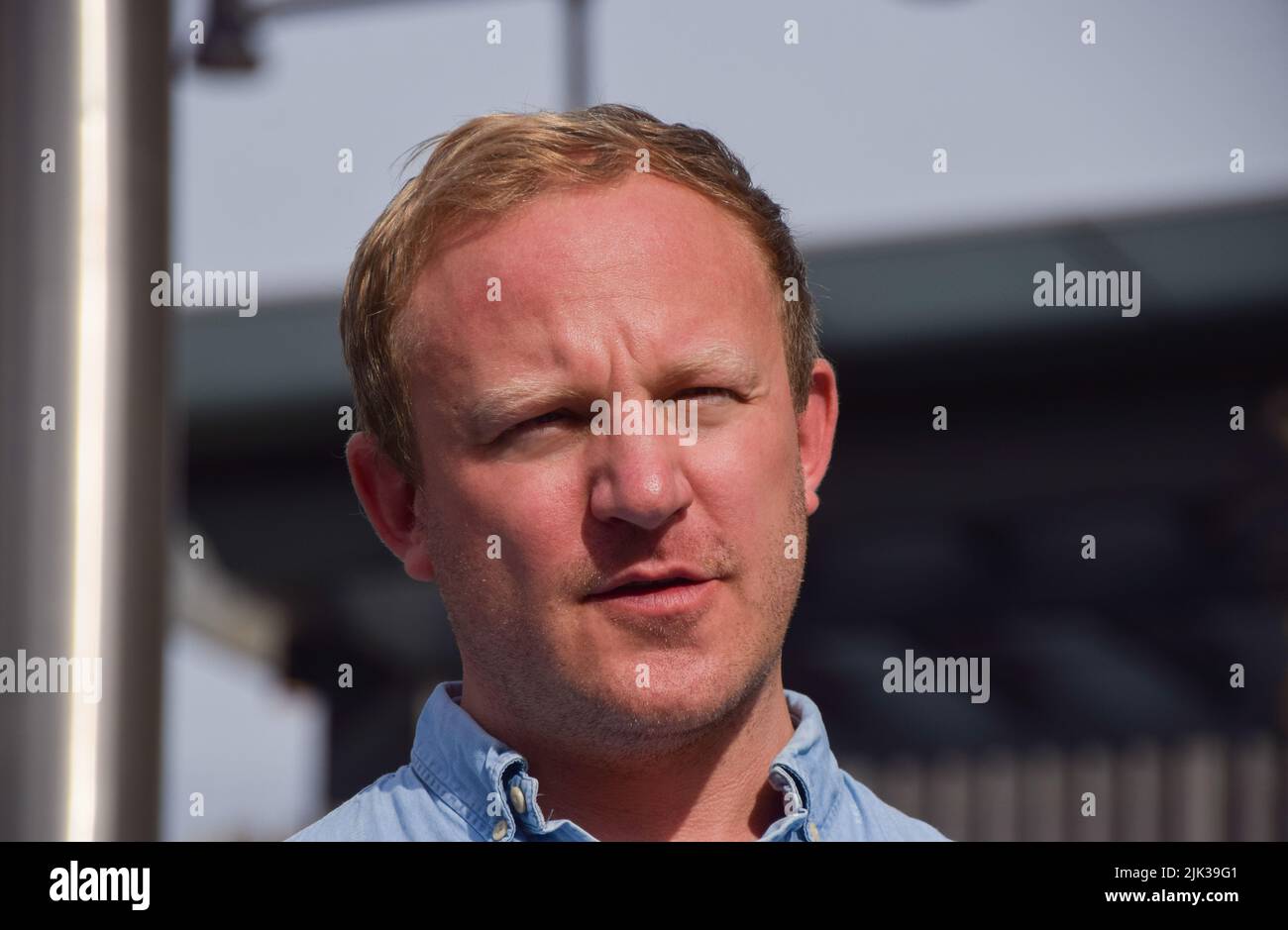 London, UK. 30th July, 2022. Labour MP SAM TARRY, who was sacked after ...