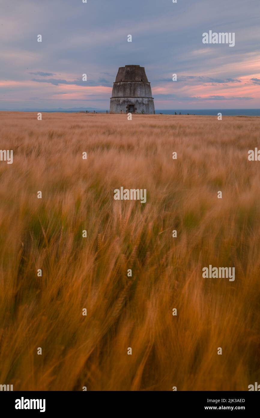 the doocot at findlater castle sandend aberdeenshire scotland Stock ...