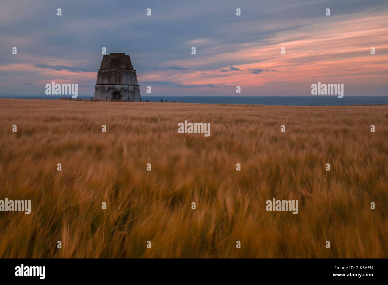 the doocot at findlater castle sandend aberdeenshire scotland Stock ...
