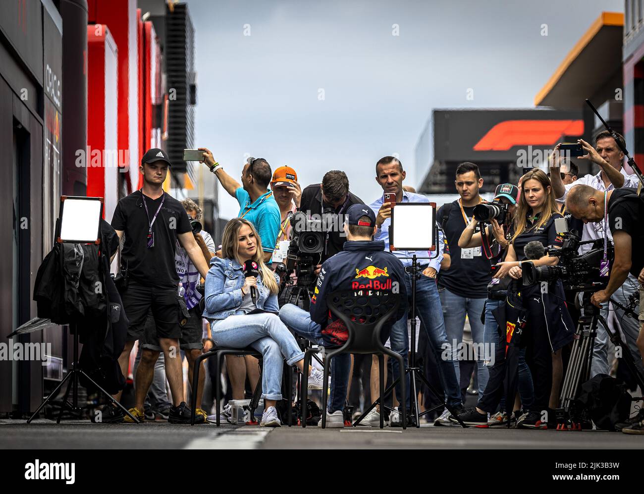 Interview with max verstappen hi-res stock photography and images - Alamy