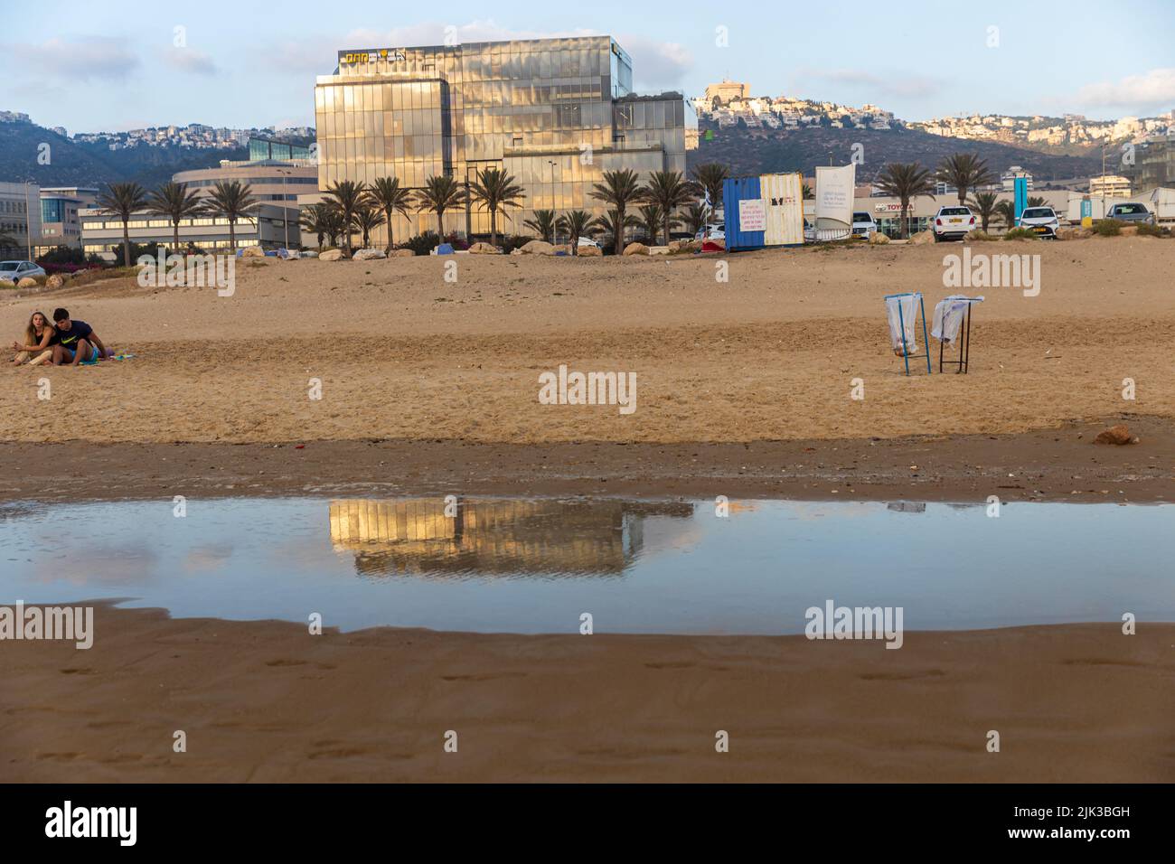 Haifa, Israel - 20 July 2022, Matam, located at the southern entrance ...