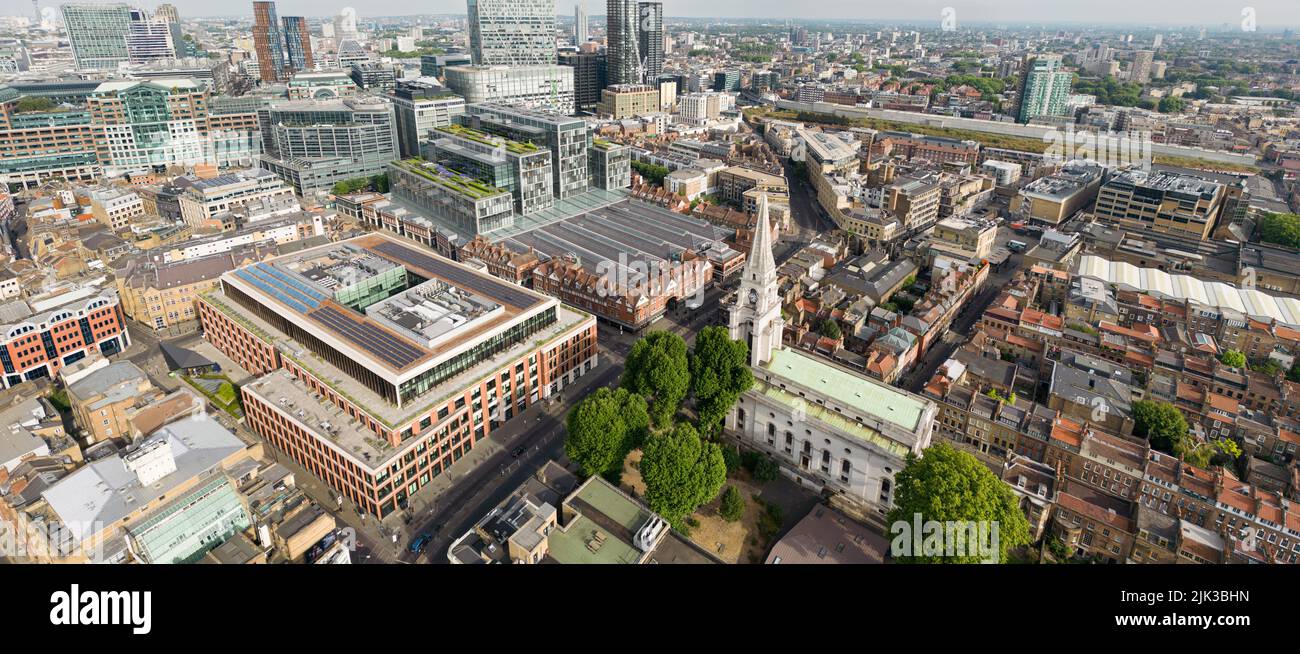 Spitalfields Market, commercial street, Aldgate, Whitechapel, Brick ...