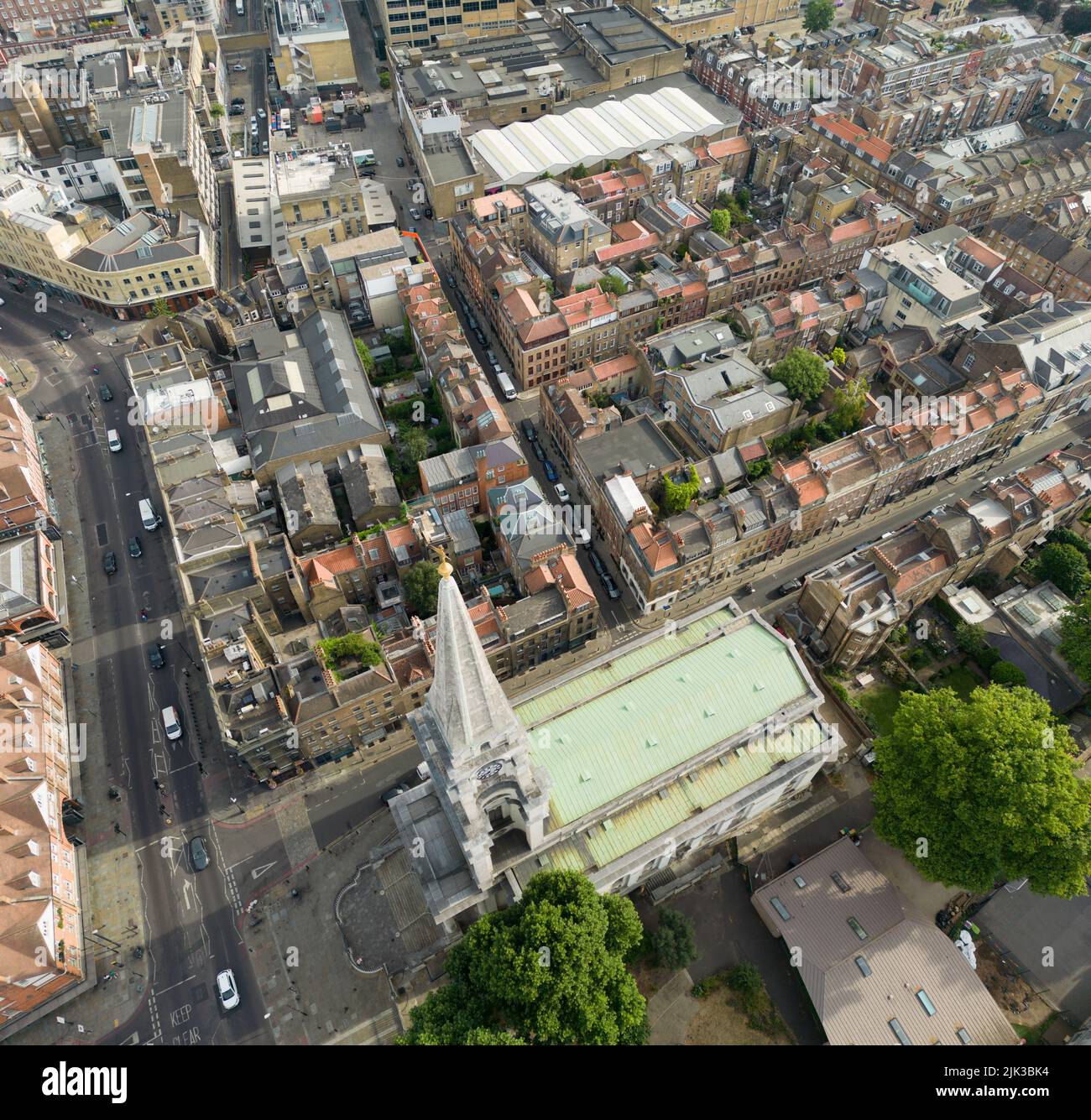 Christ Church Spitalfields,commercial street, Aldgate, Whitechapel ...