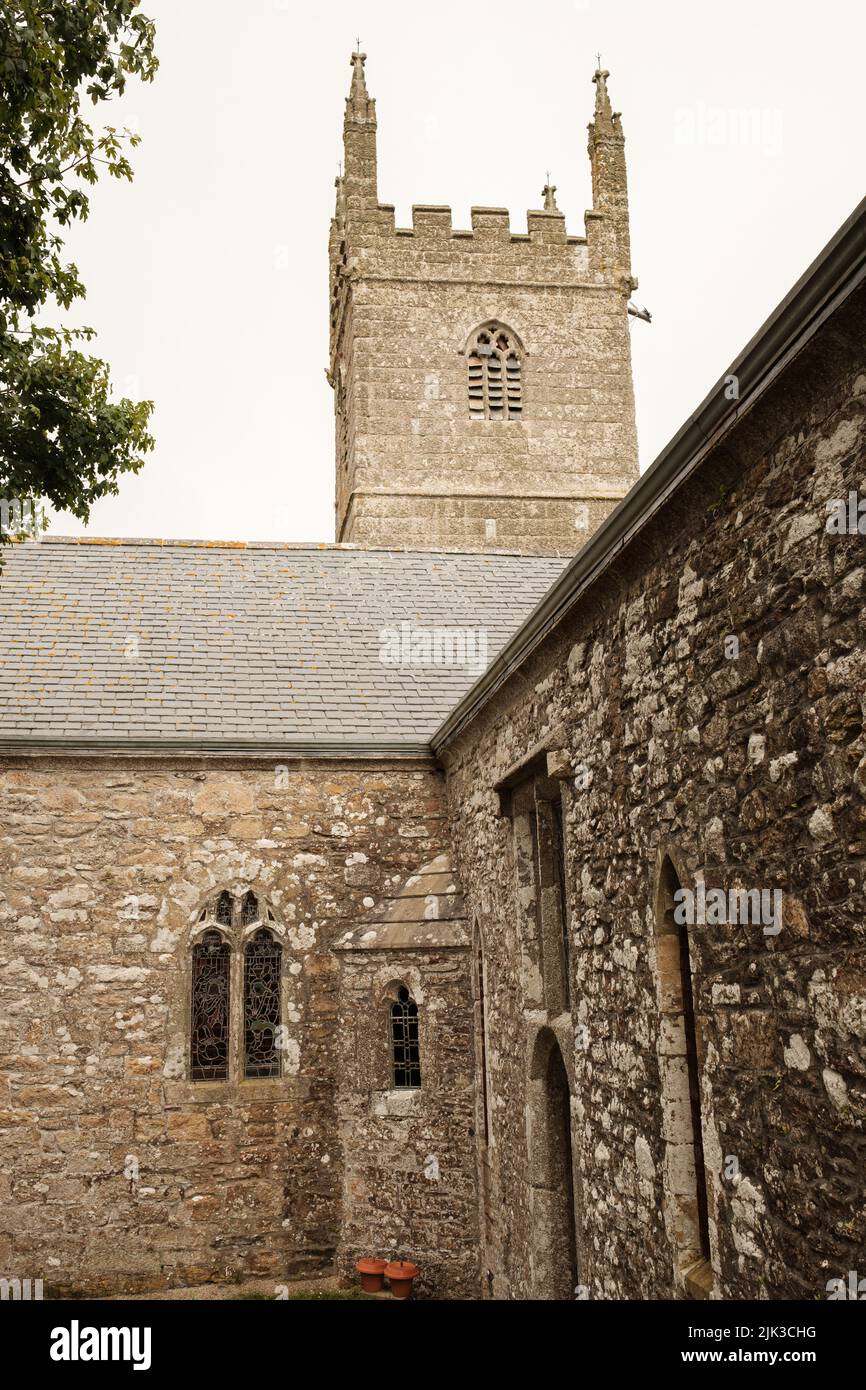 St mawgan church hi-res stock photography and images - Alamy