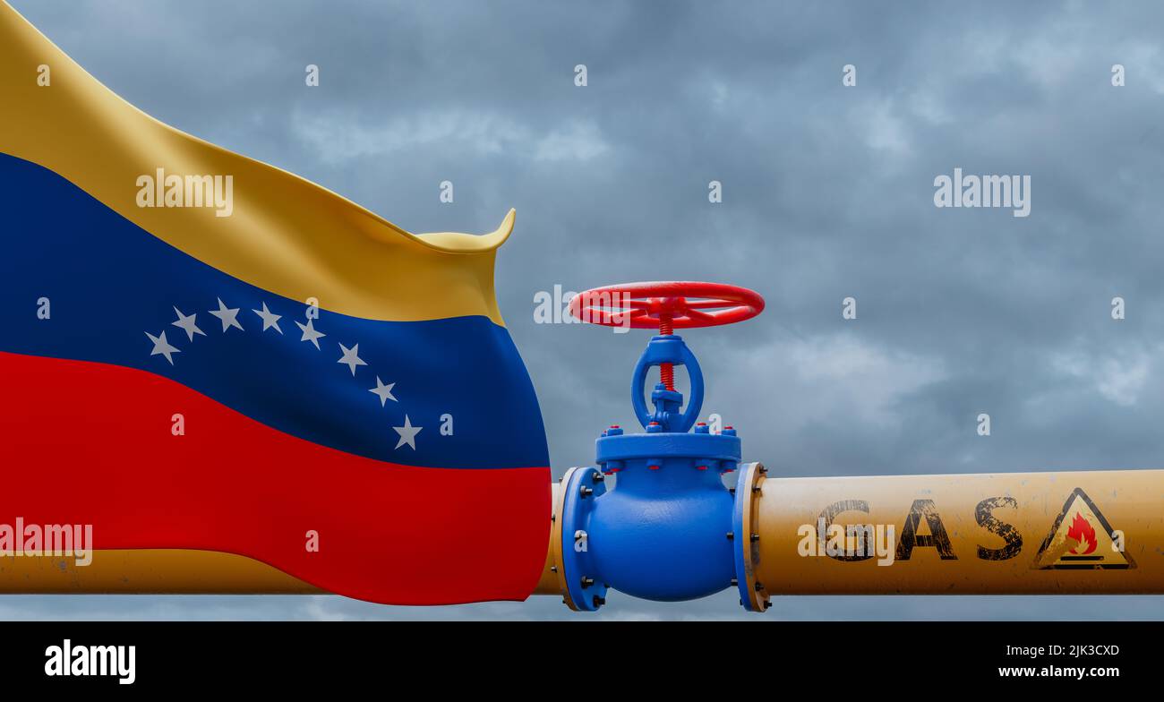 Pipes of gas from venezuela hi-res stock photography and images - Alamy