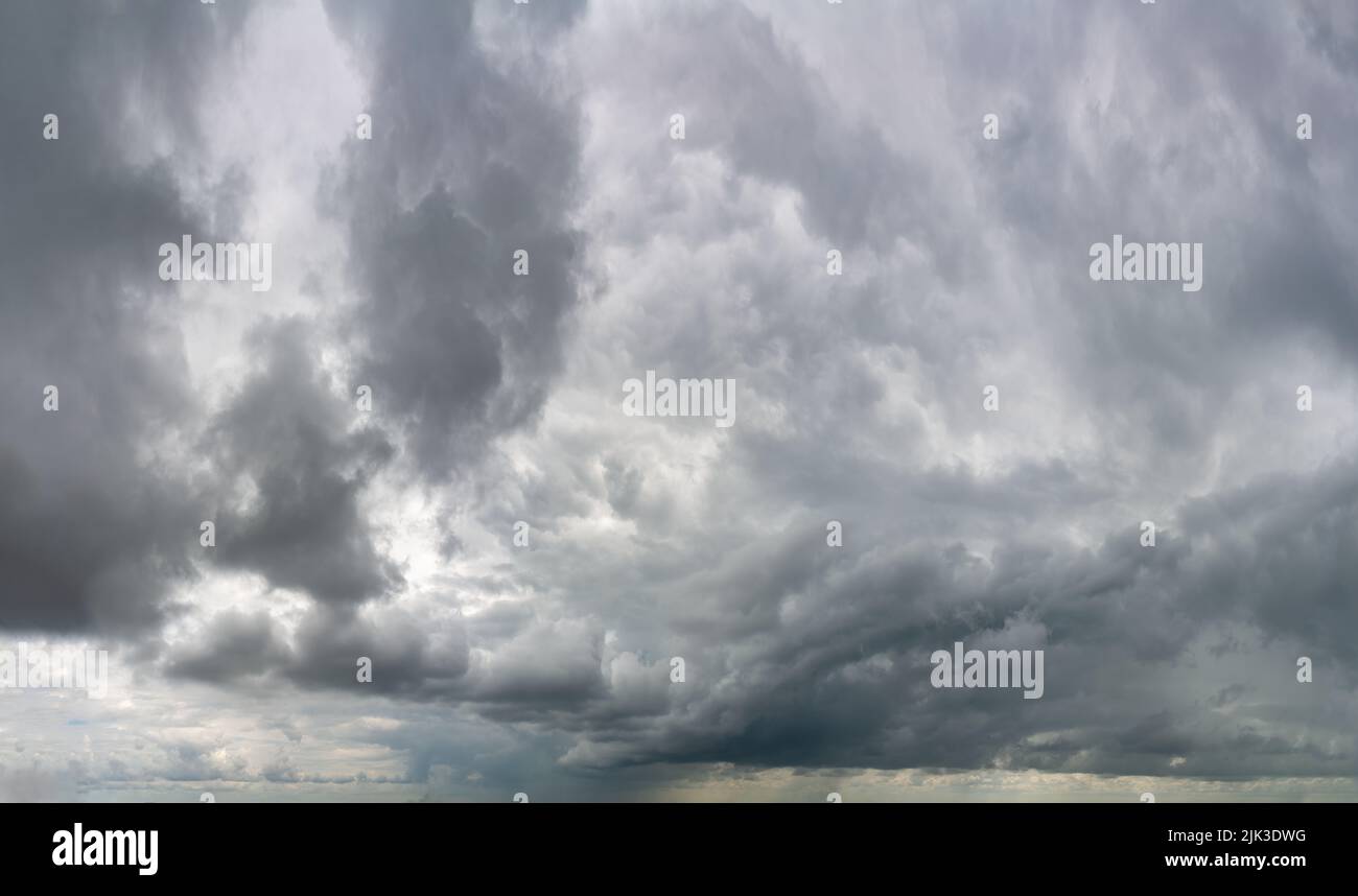 Fantastic soft thunderclouds, sky panorama Stock Photo - Alamy