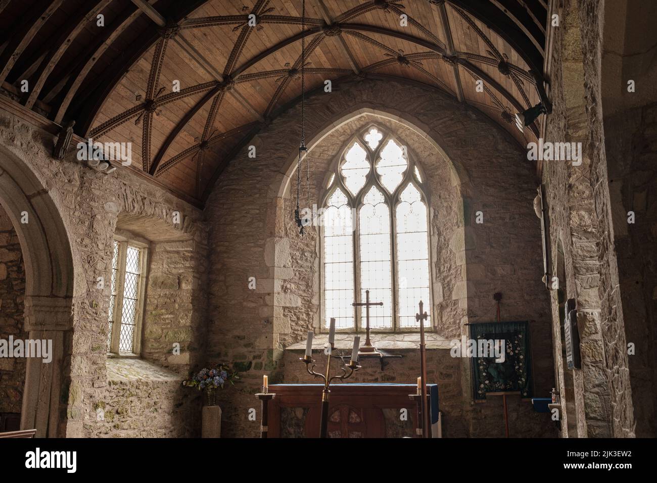 St mawgan in meneage church hi-res stock photography and images - Alamy