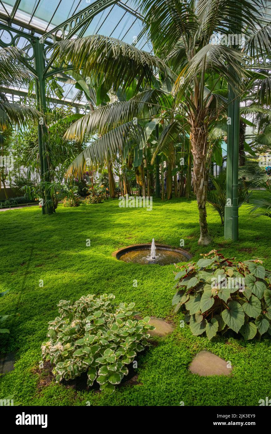 Palm House, Wilhelma, Zoological-Botanical Garden, Stuttgart, Baden ...