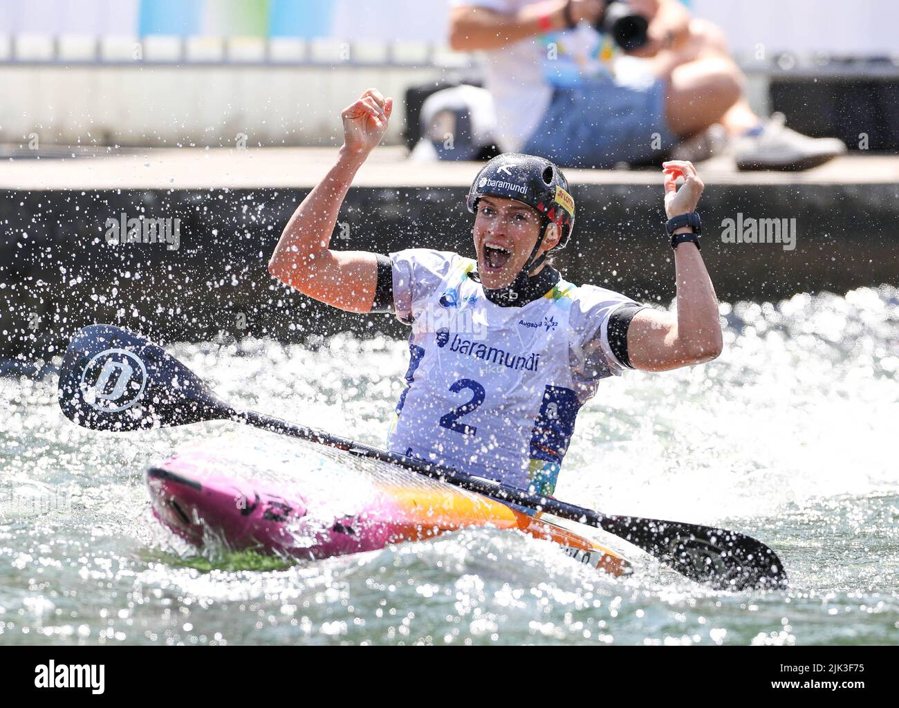 Augsburg, Germany. 30th July, 2022. Canoe/Slalom: World Championship ...