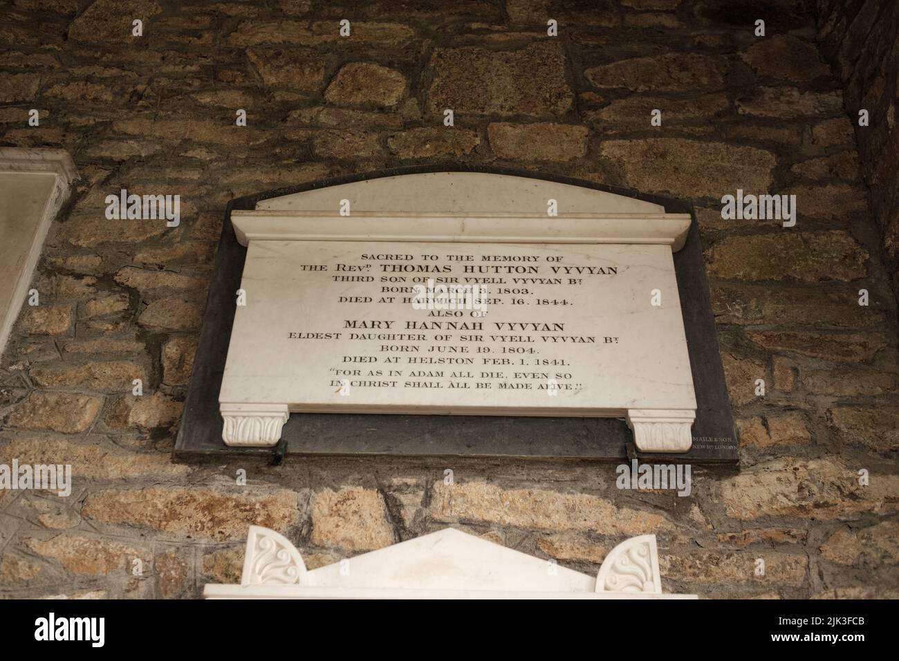 St mawgan in meneage church hi-res stock photography and images - Alamy