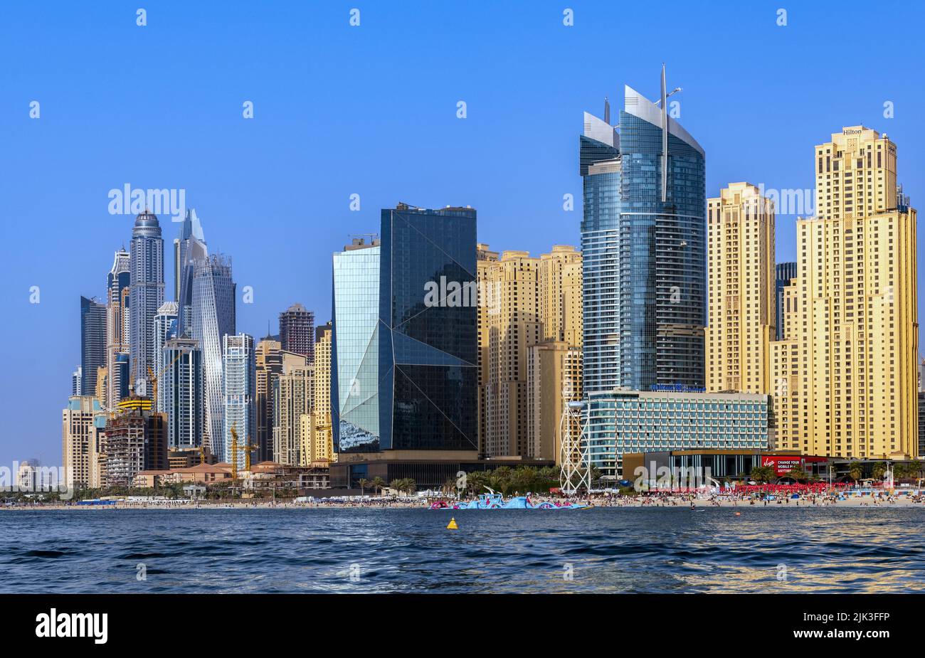 Marina district of Dubai Stock Photo - Alamy