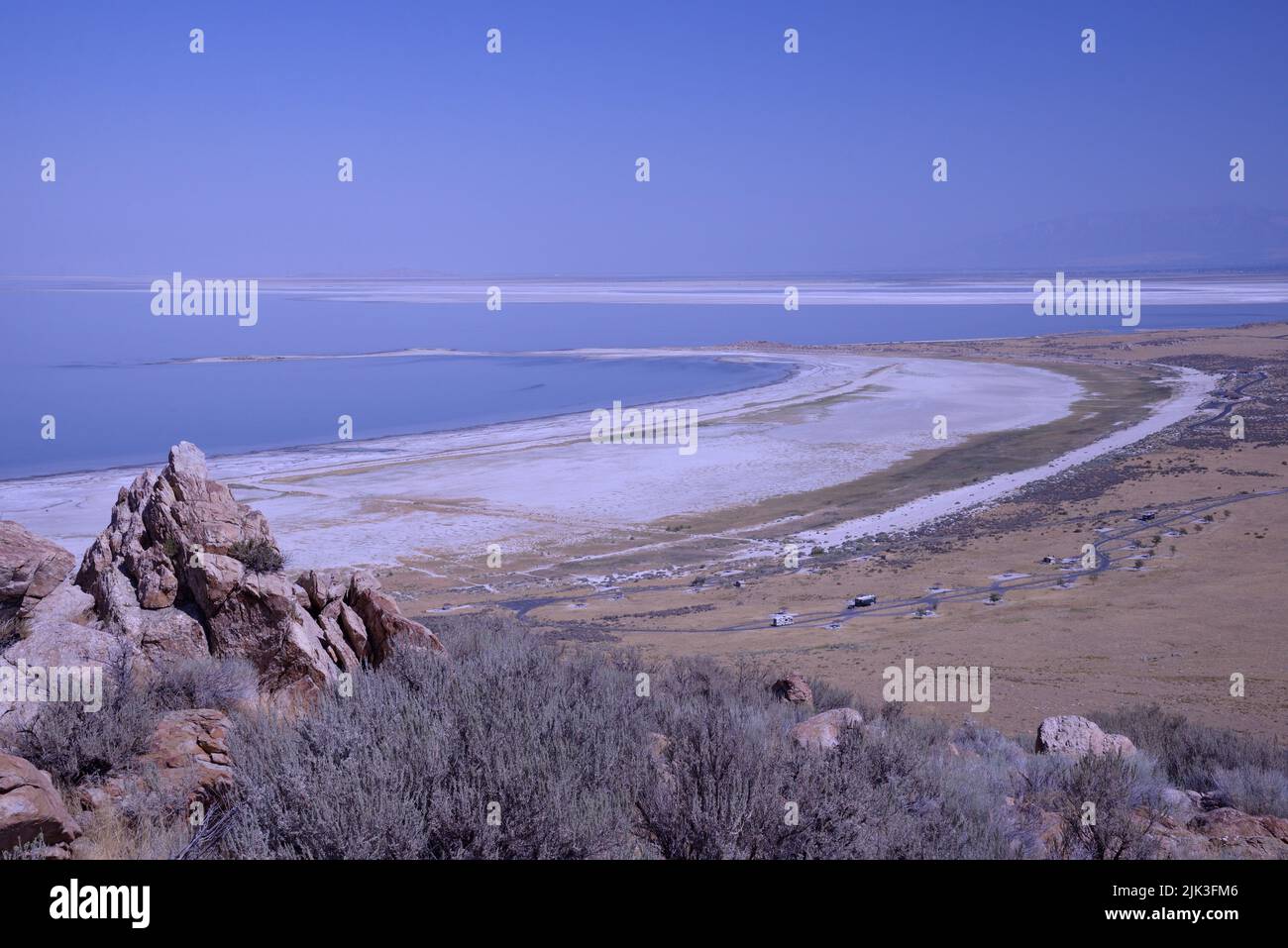 Antelope Island State Park, Utah USA Stock Photo - Alamy