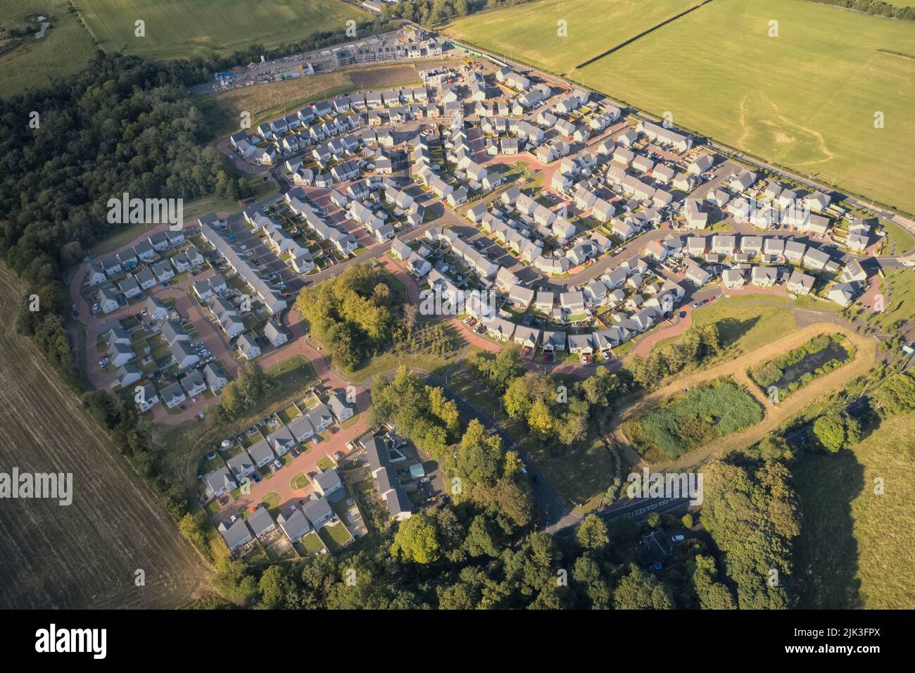 New housing development building houses for increased demand for buyers ...