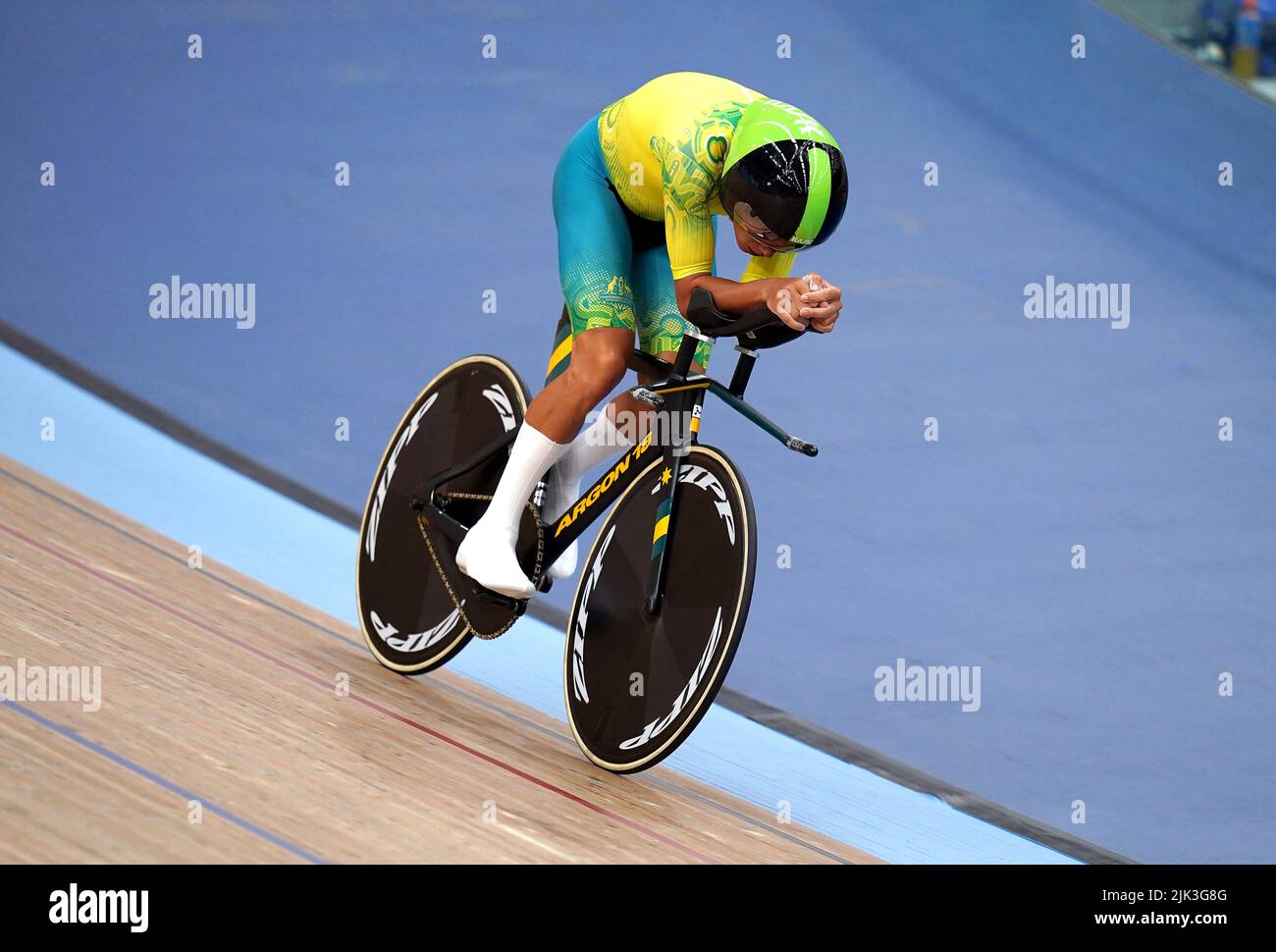 Australia's Lucas Plapp during the Men's 4000m Individual Pursuit ...
