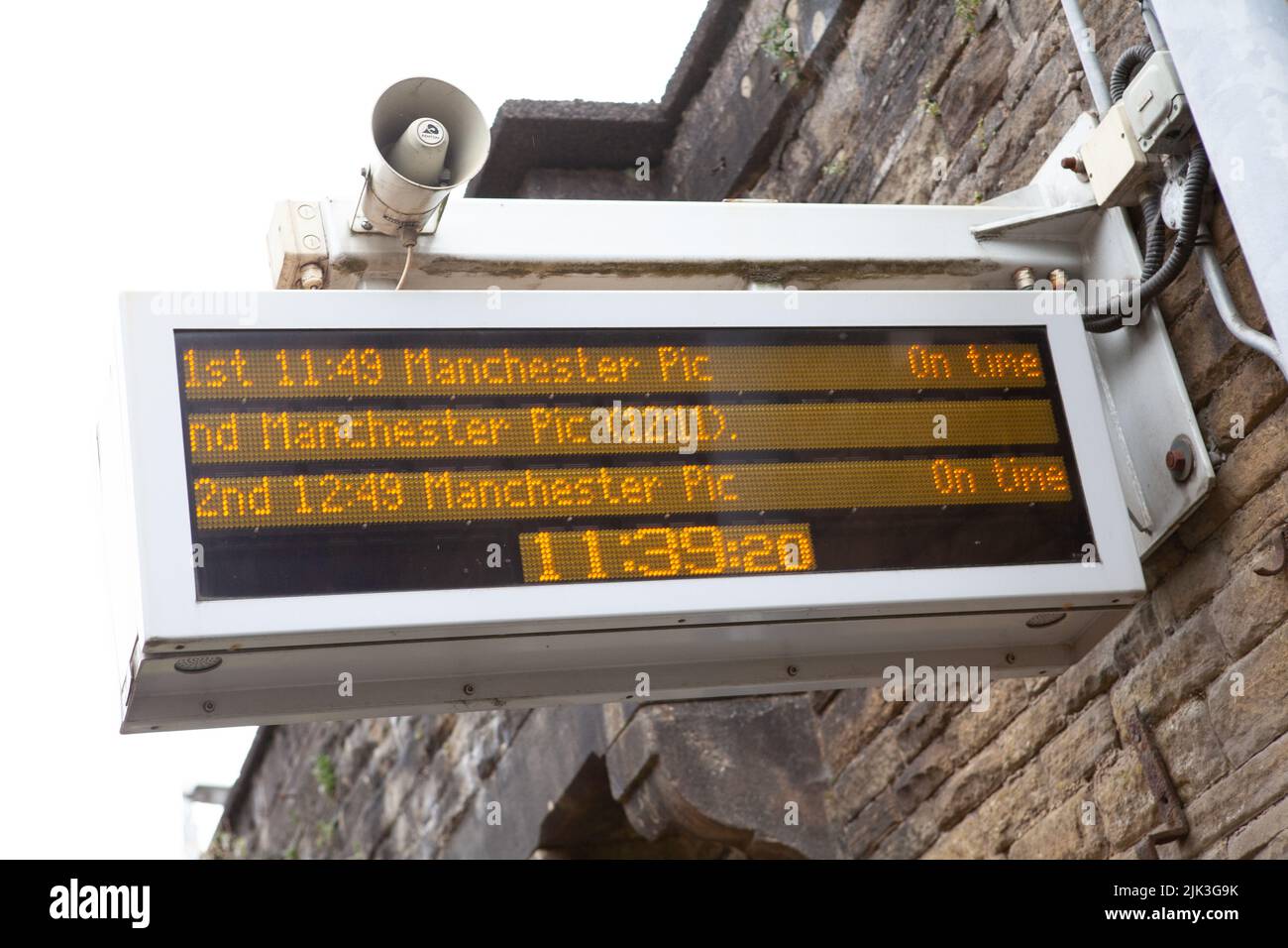 Train sign not in service hi-res stock photography and images - Alamy