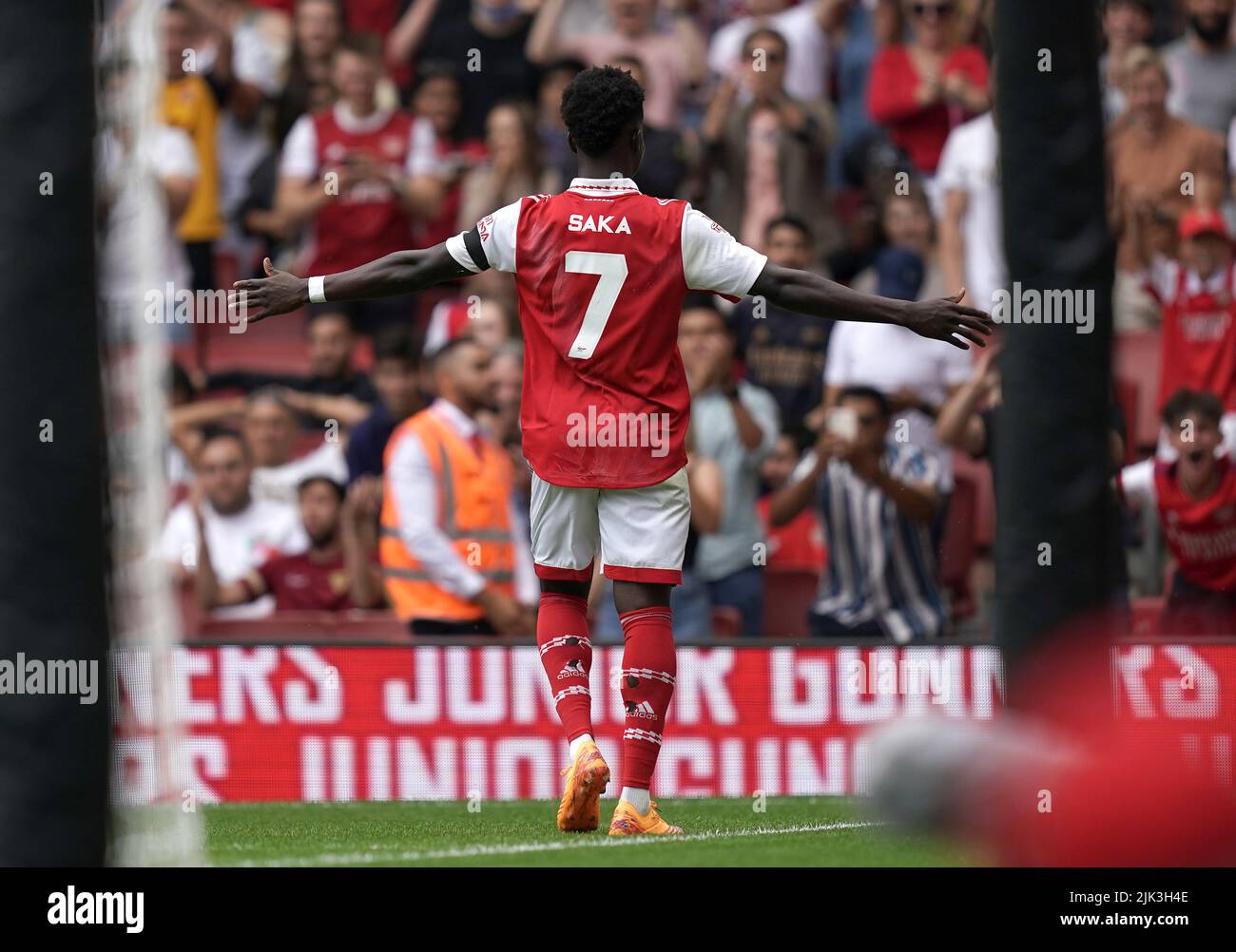 during the Emirates Cup final at the Emirates Stadium, London. Picture ...