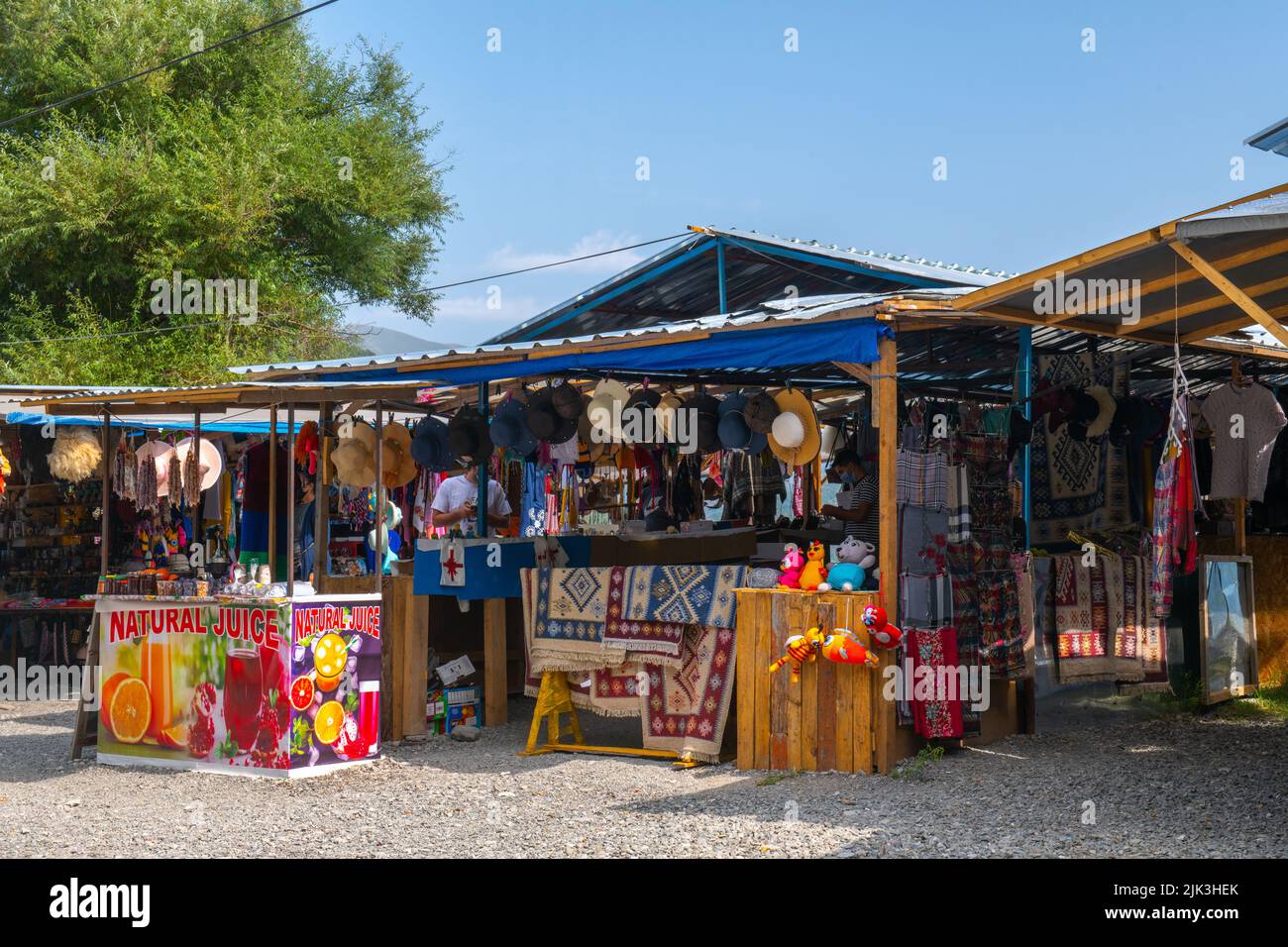 color market on the roads of Georgia Stock Photo - Alamy
