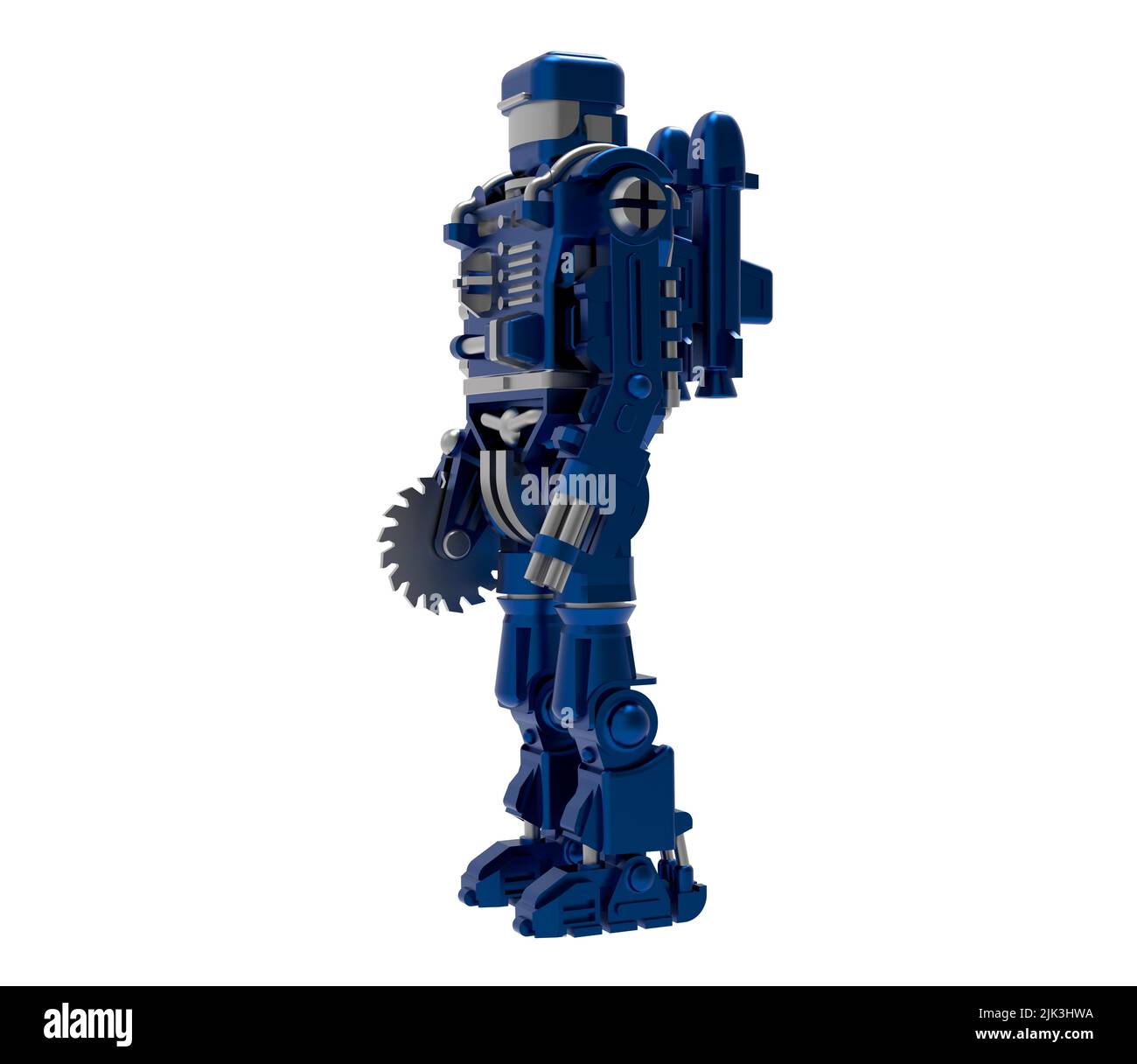 Humanoid robot view Cut Out Stock Images & Pictures - Alamy