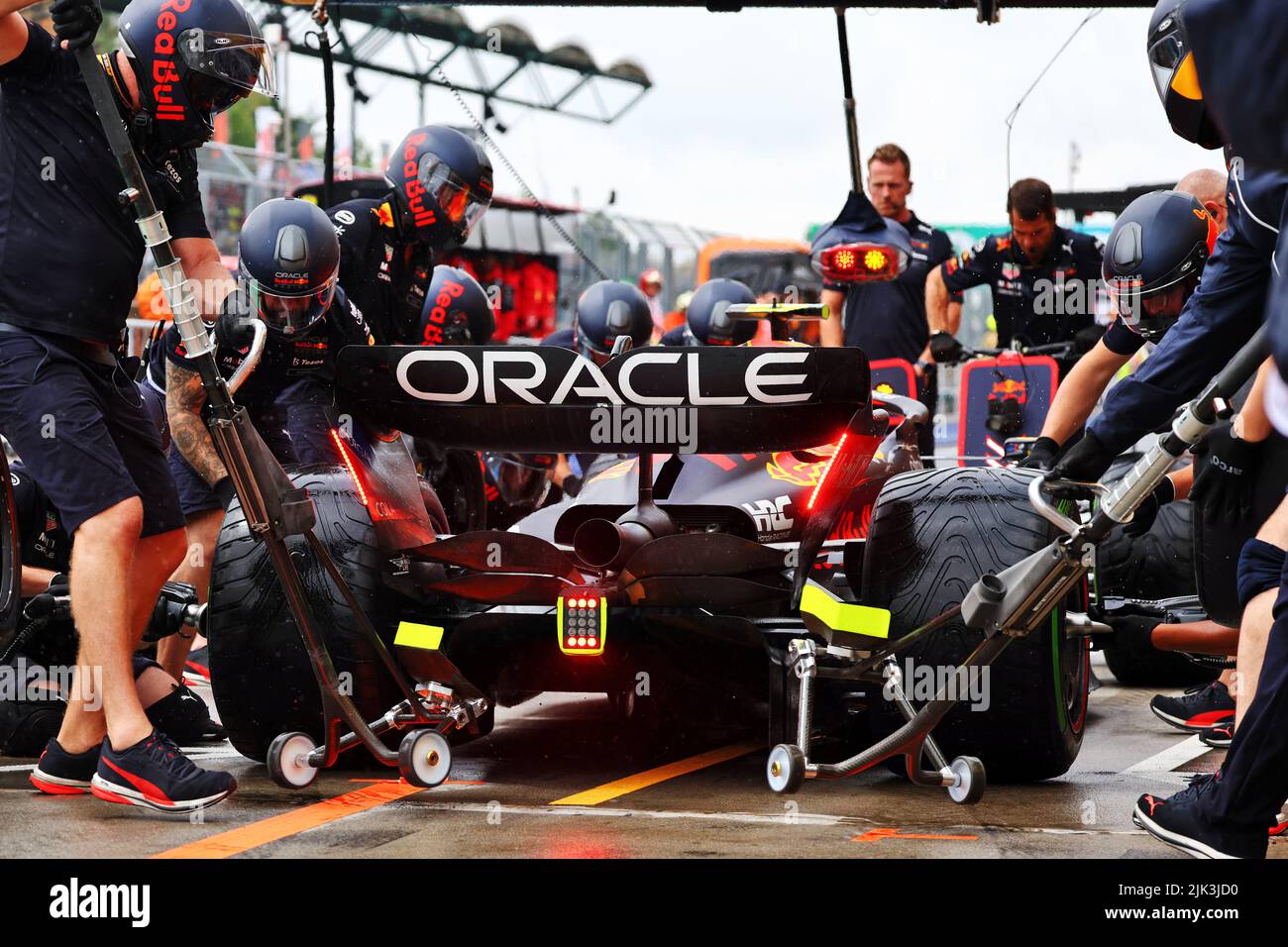 Mogyorod, Hungary. Sergio Perez (MEX) Red Bull Racing RB18. 30.07.2022 ...
