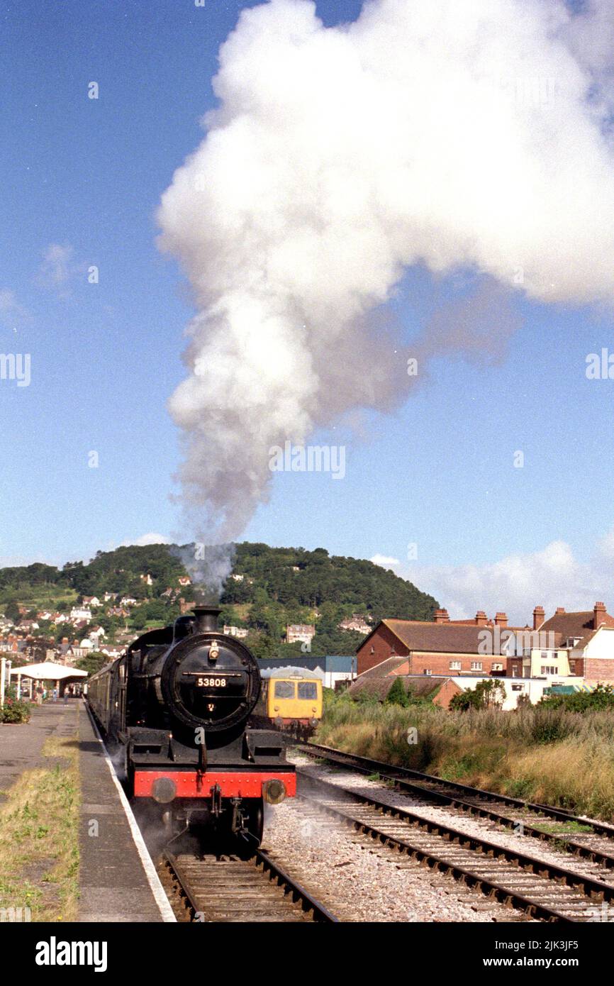 Steam locomotive minehead uk hi-res stock photography and images - Alamy