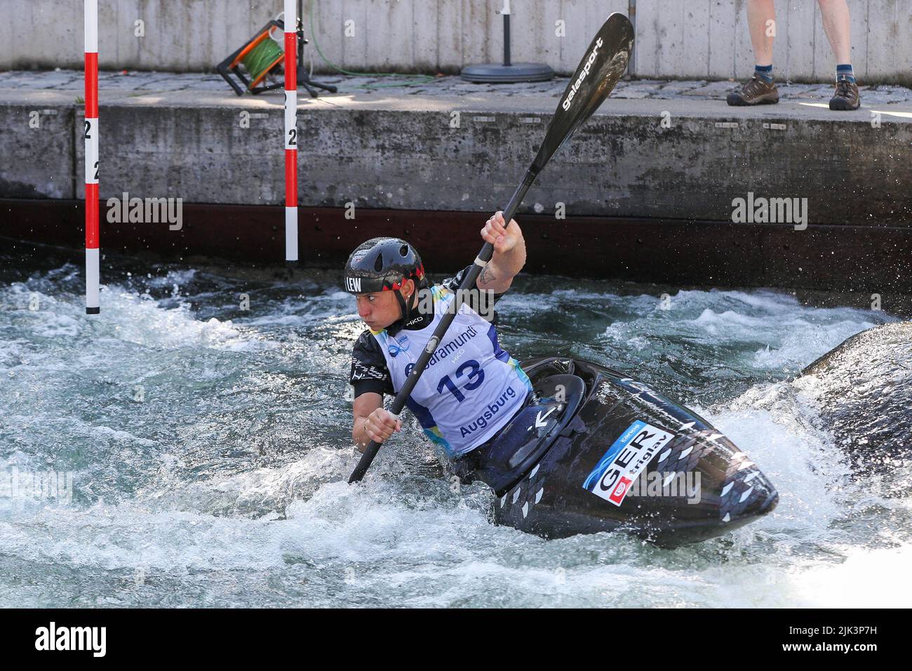 Augsburg, Germany. 30th July, 2022. Canoe/Slalom: World Championship ...