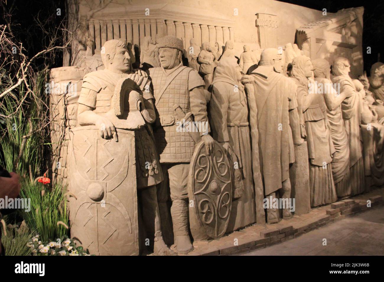 Sand sculpture festival in Garderen the Netherlands Stock Photo - Alamy