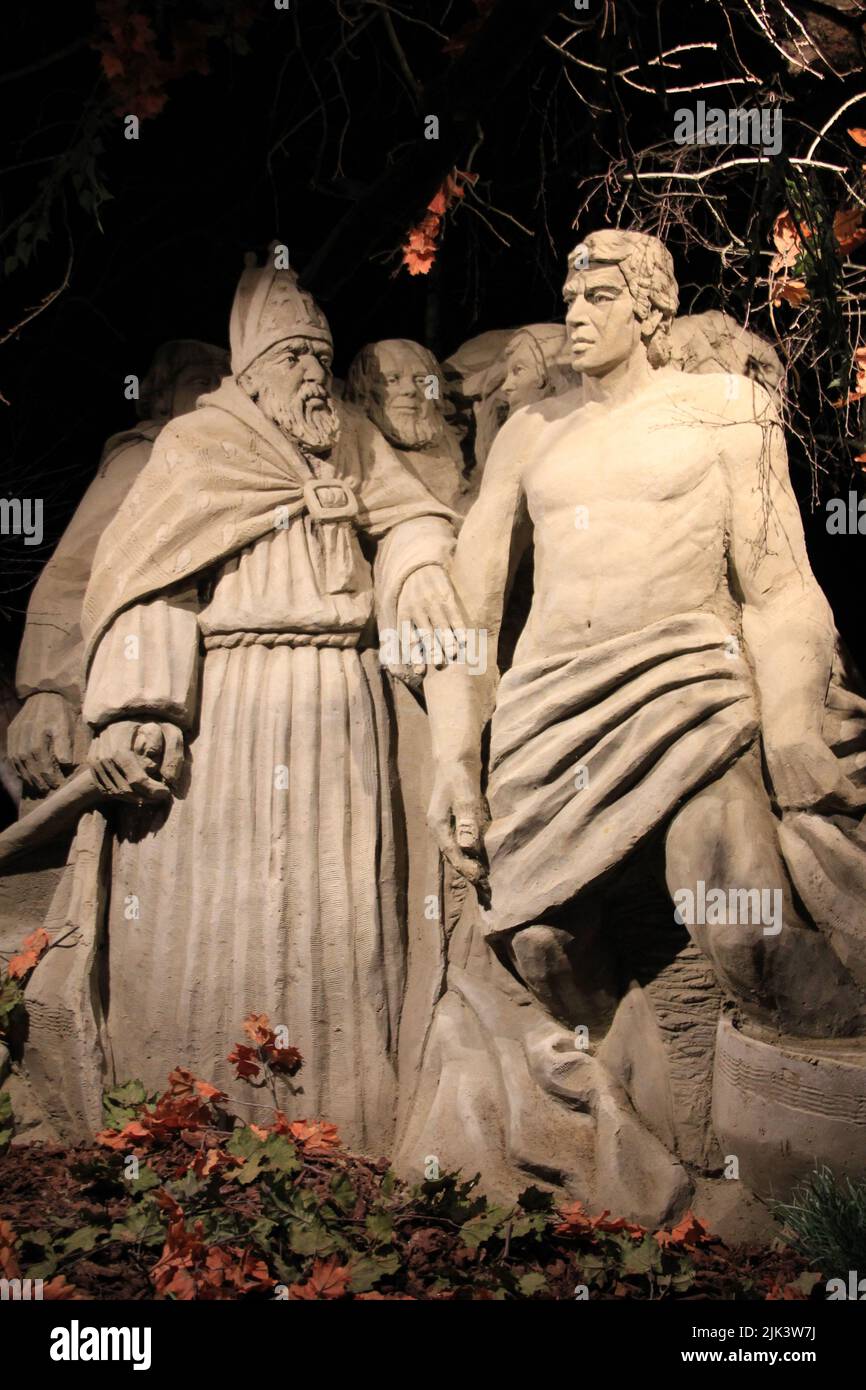 Sand sculpture festival in Garderen the Netherlands Stock Photo - Alamy