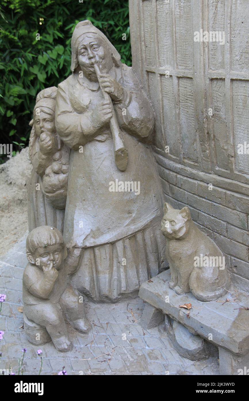 Sand sculpture festival in Garderen the Netherlands Stock Photo - Alamy