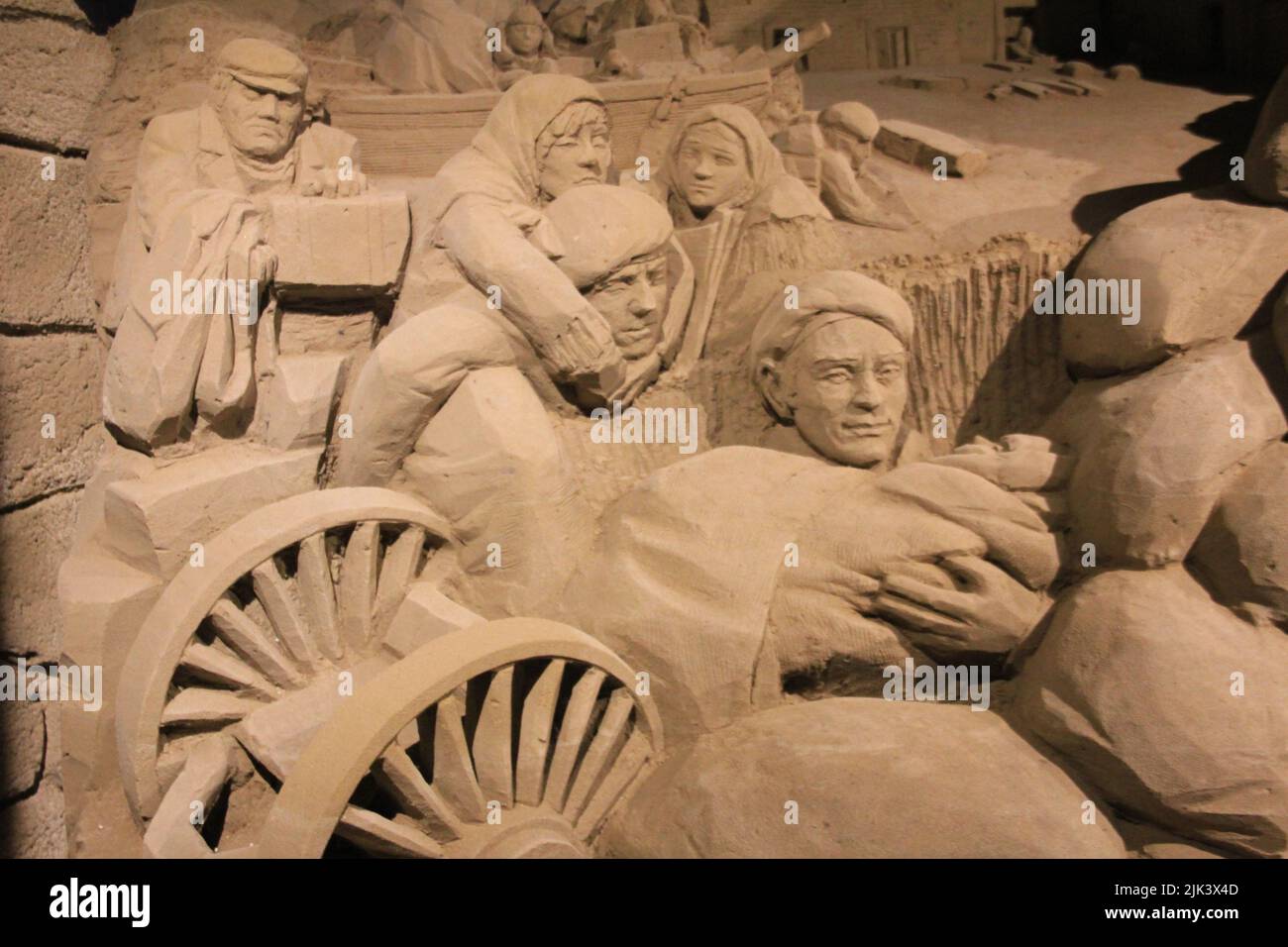 Sand sculpture festival in Garderen the Netherlands Stock Photo - Alamy